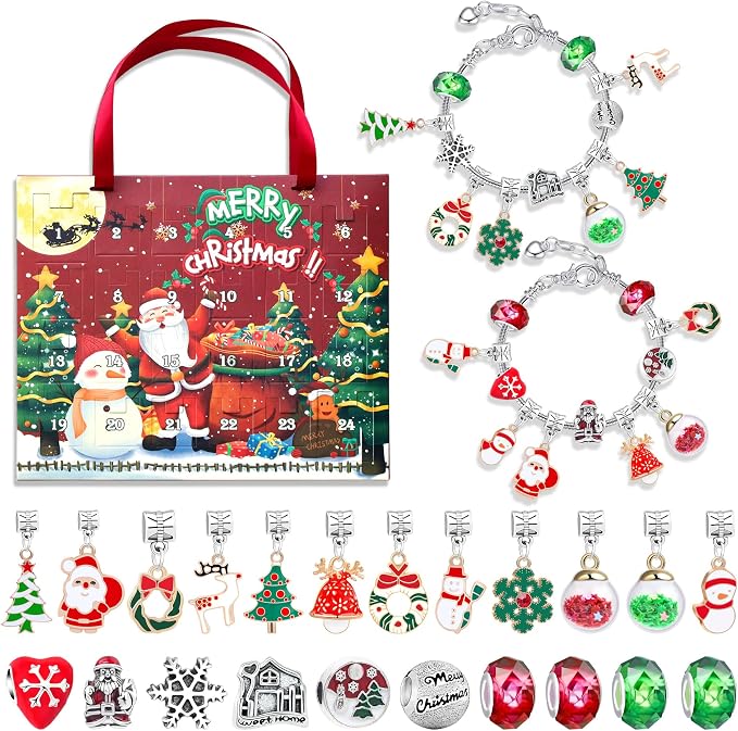 Amazon.com: Generic Jewelry Making Kit with 22Pcs DIY Charm Beads and 2 ...