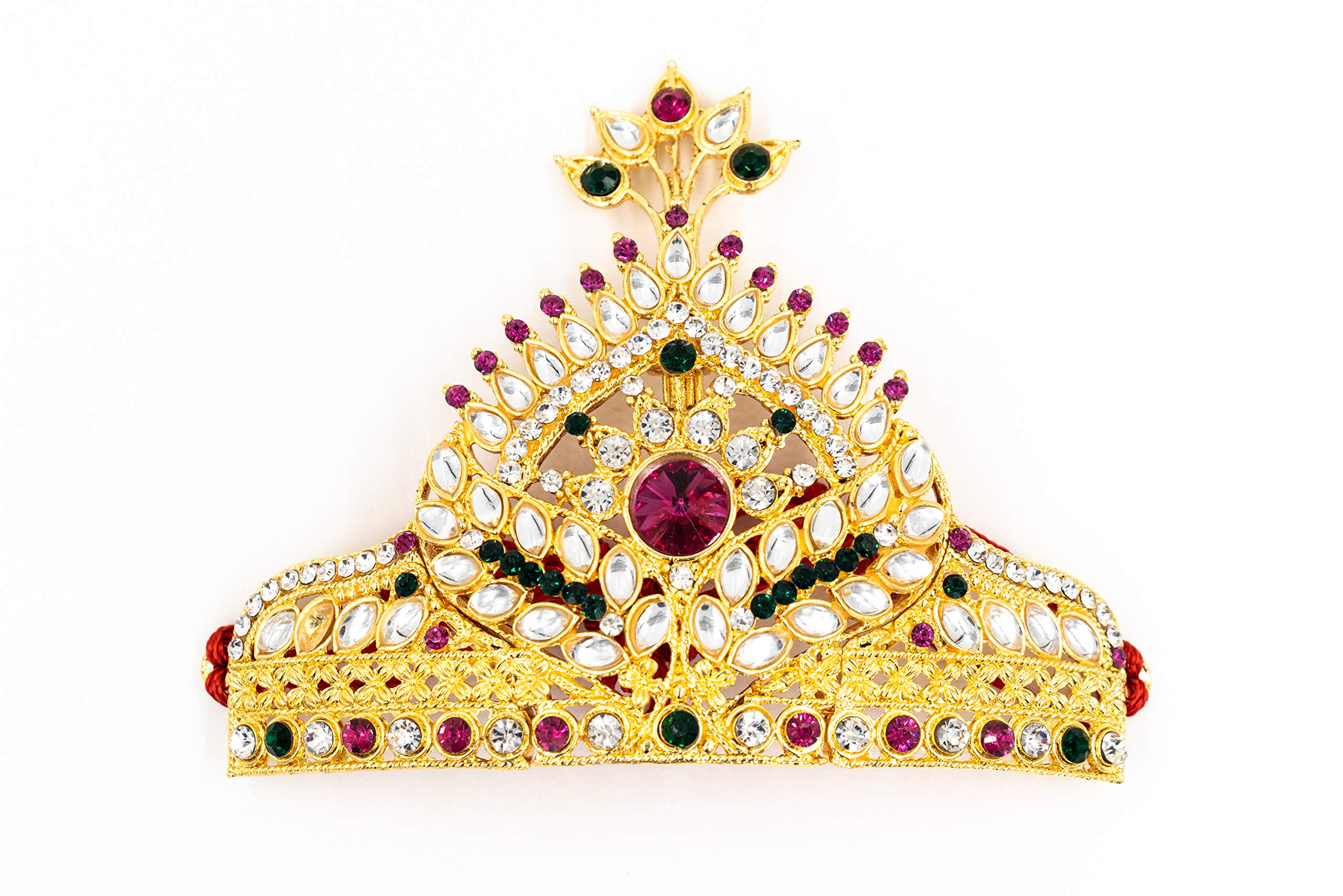 Aakarshana Jewels Mukut For Janamasthmi Ganpati Durga Puja And Diwali ...