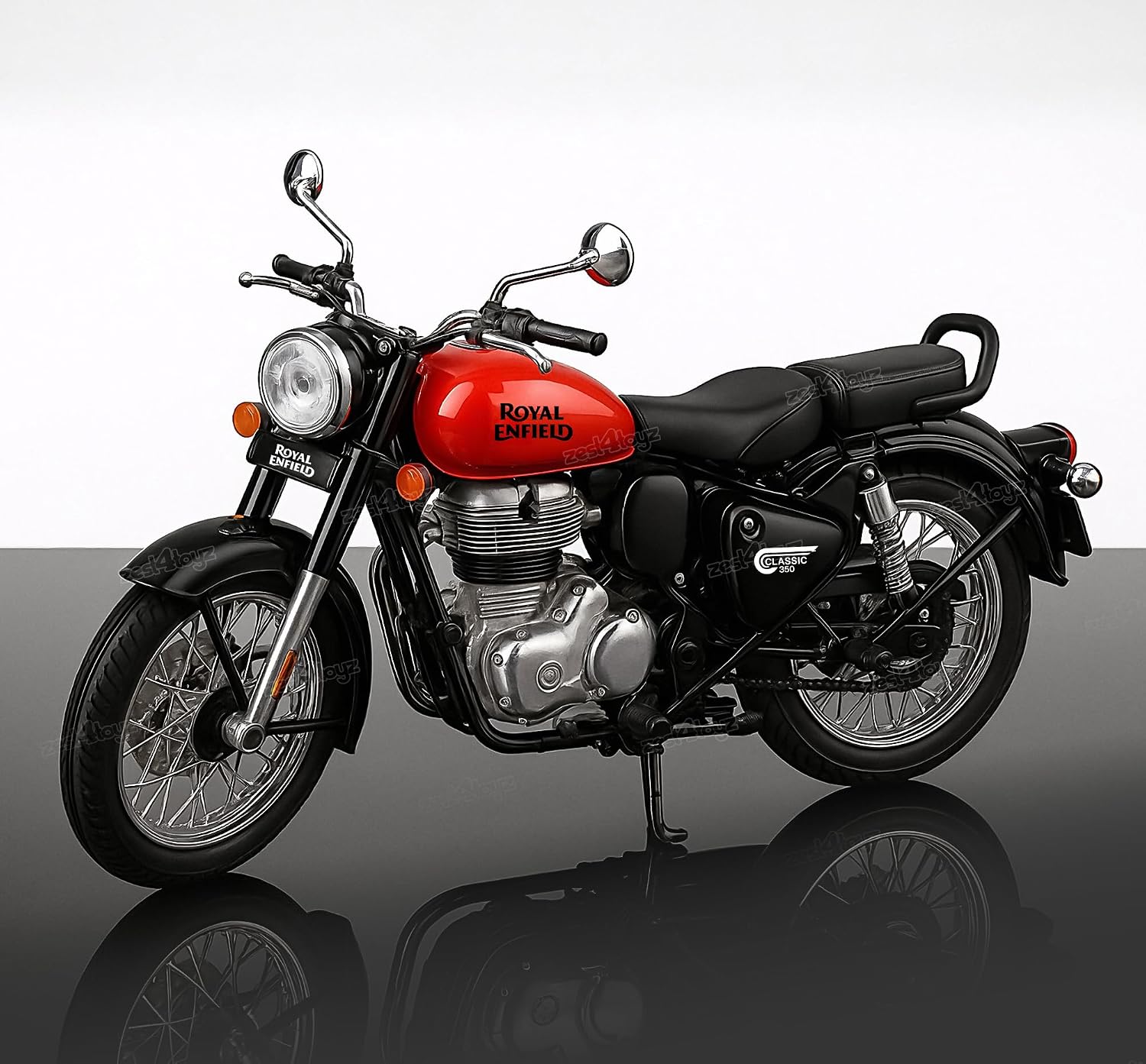 Zest 4 Toyz Classic 350 Royal Enfield Bullet Bike Toy Motorcycle Bullet ...