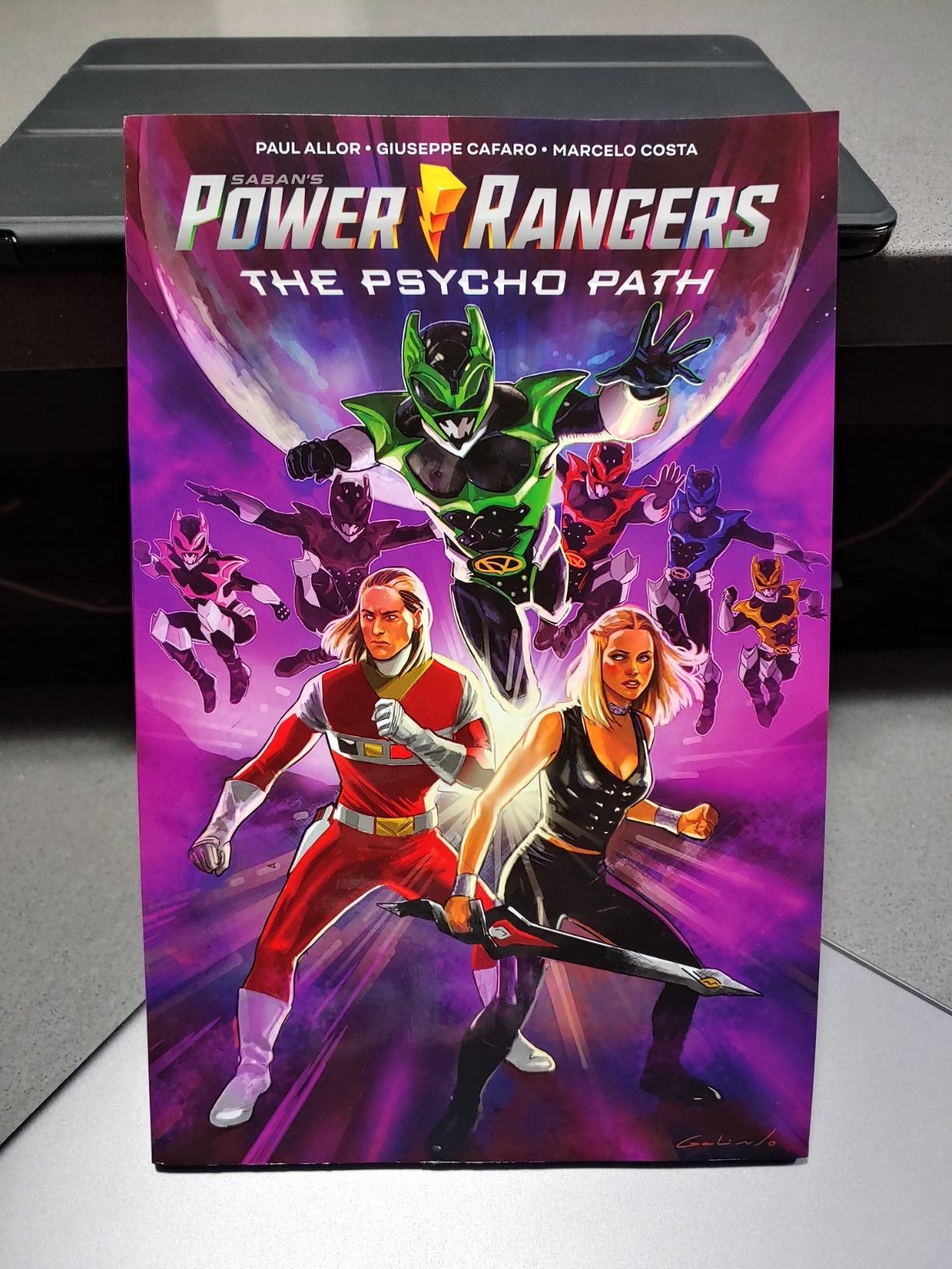 Saban's Power Rangers Original Graphic Novel: The Psycho Path (Mighty ...