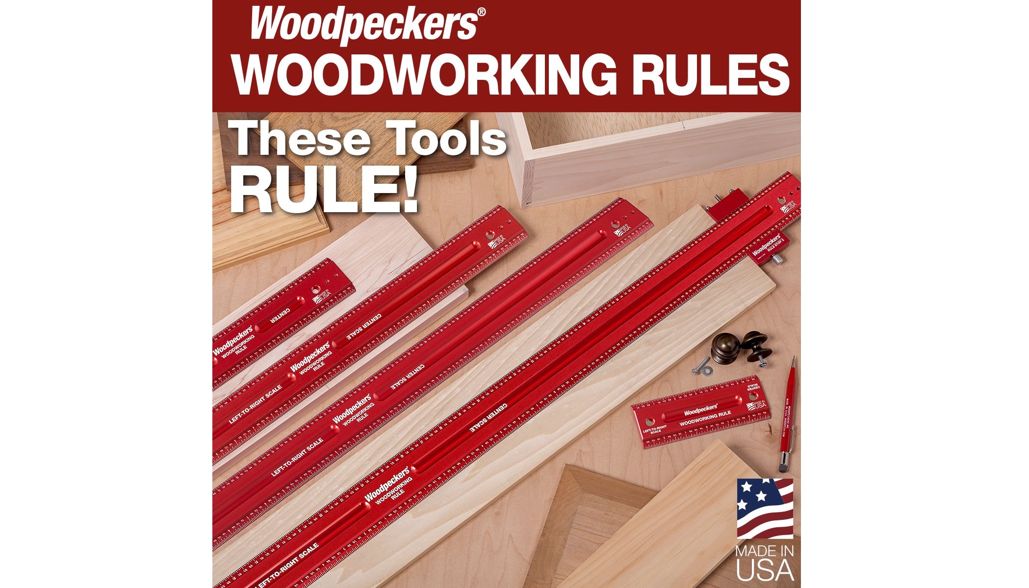 Watch Woodpeckers Woodworking Rules on Amazon Live