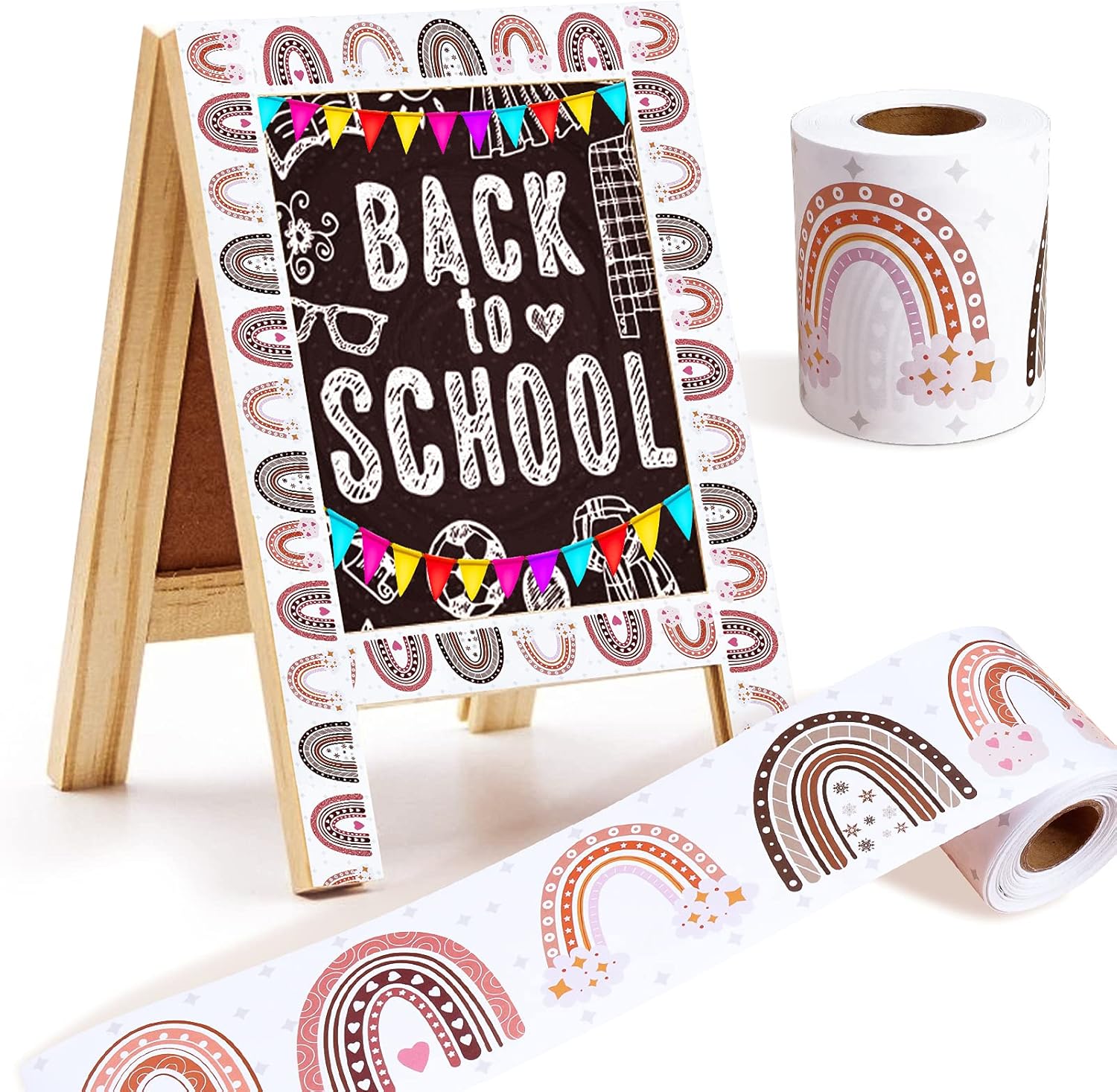 Palksky 66ft Rainbow Bulletin Board Borders for Boho Kosovo | Ubuy