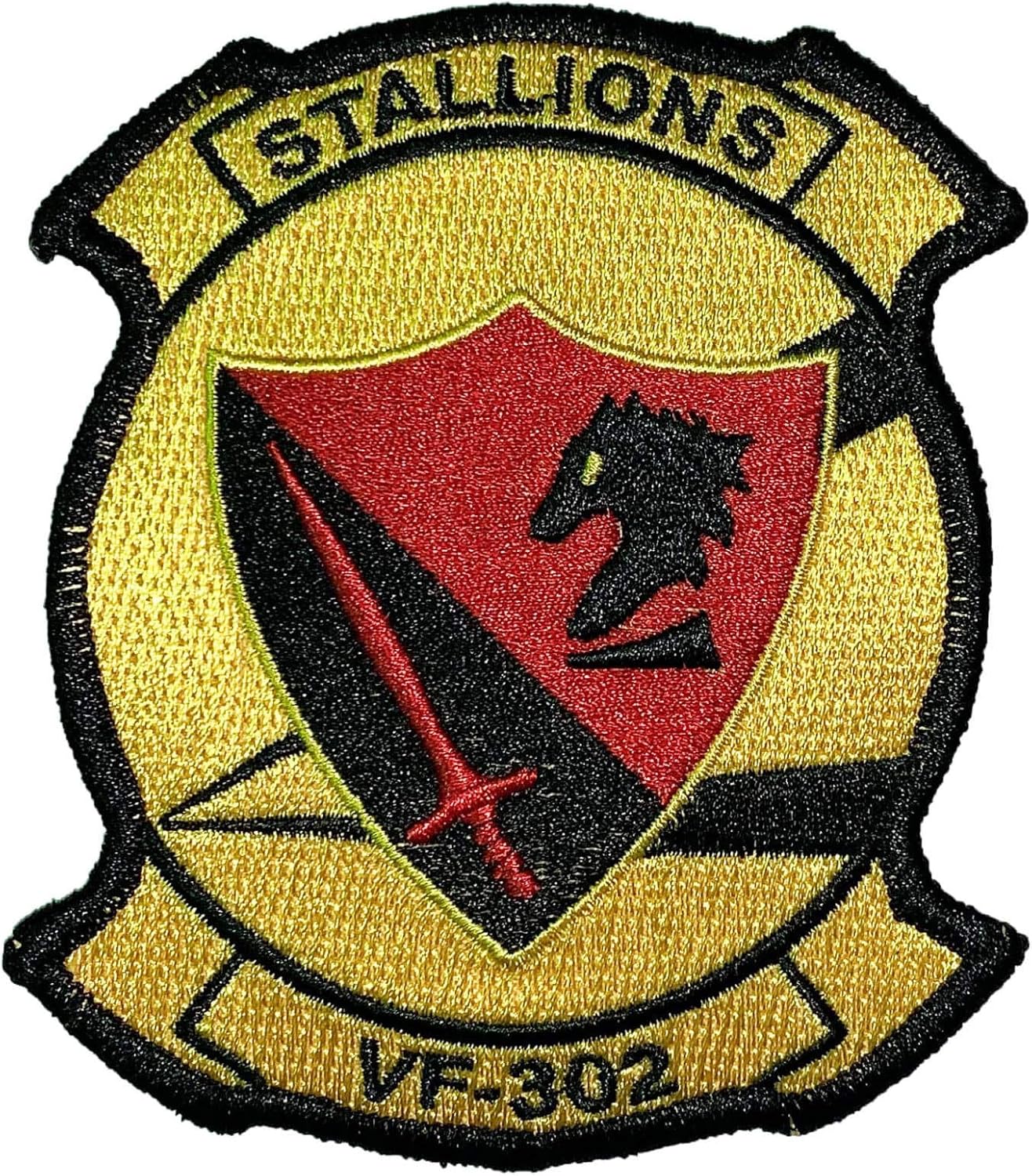 Amazon.com: VF-302 Stallions Squadron Patch – Sew on : Clothing, Shoes ...