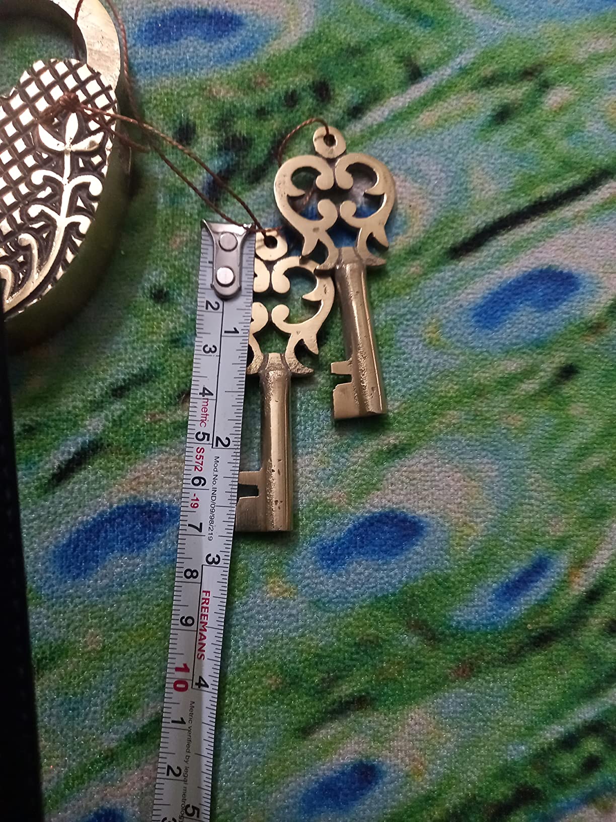 BRASS BLESSING : Vintage Style Brass Padlock - Lock with Key - Brass ...