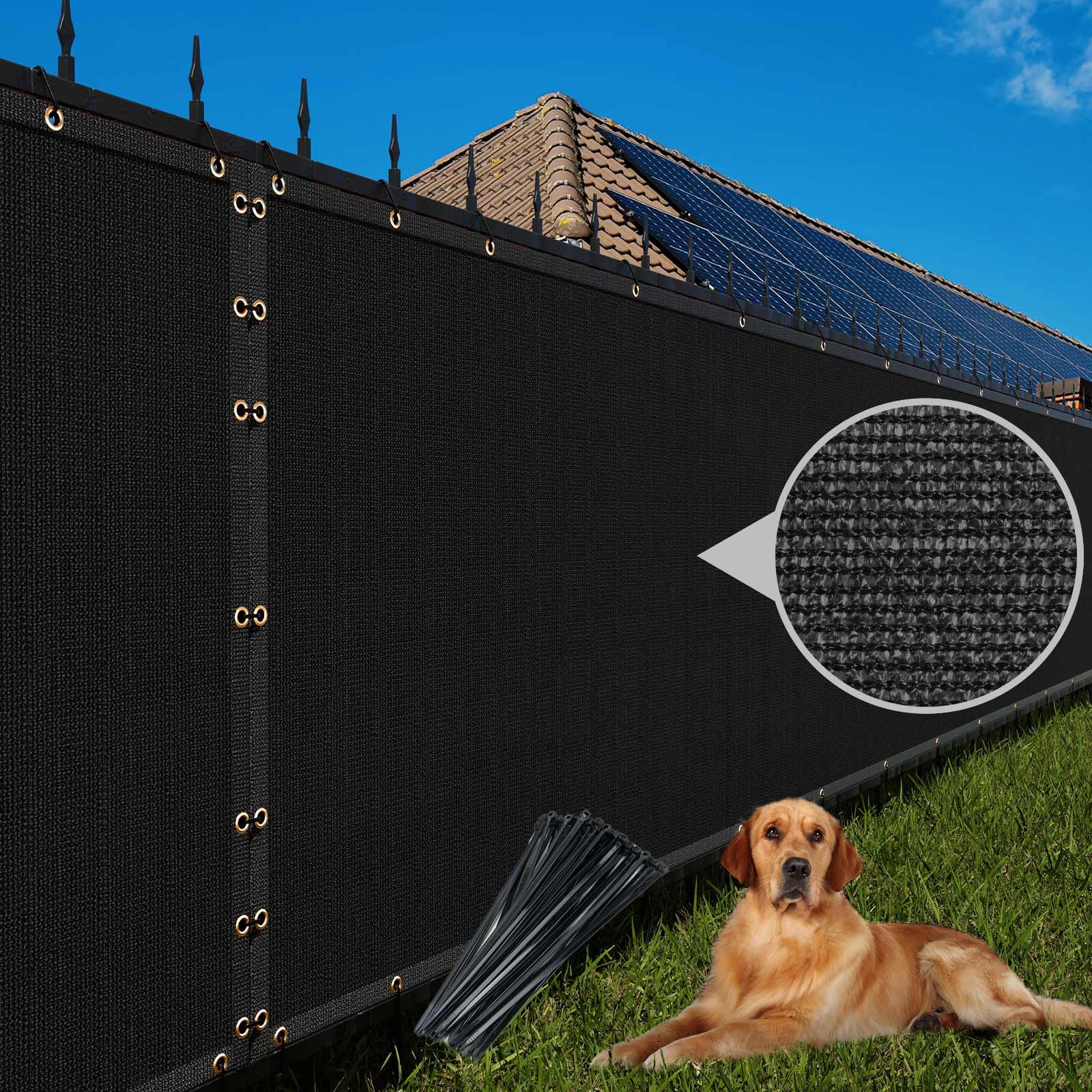Amazon.com : Kingsyard Privacy Fence Screen 4x50FT, Heavy Duty Fencing ...