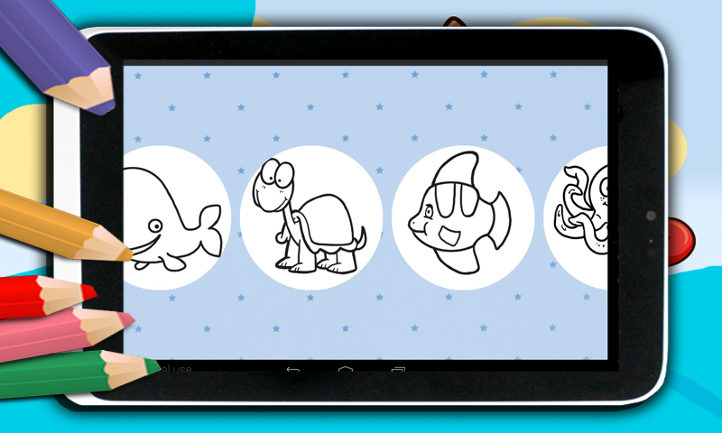 Color sea animals - App on Amazon Appstore