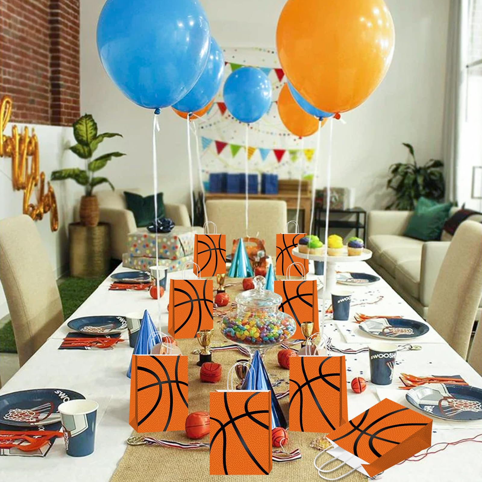 Basketball Candy Gift Ideas Rubber Basketball Easter Basket With