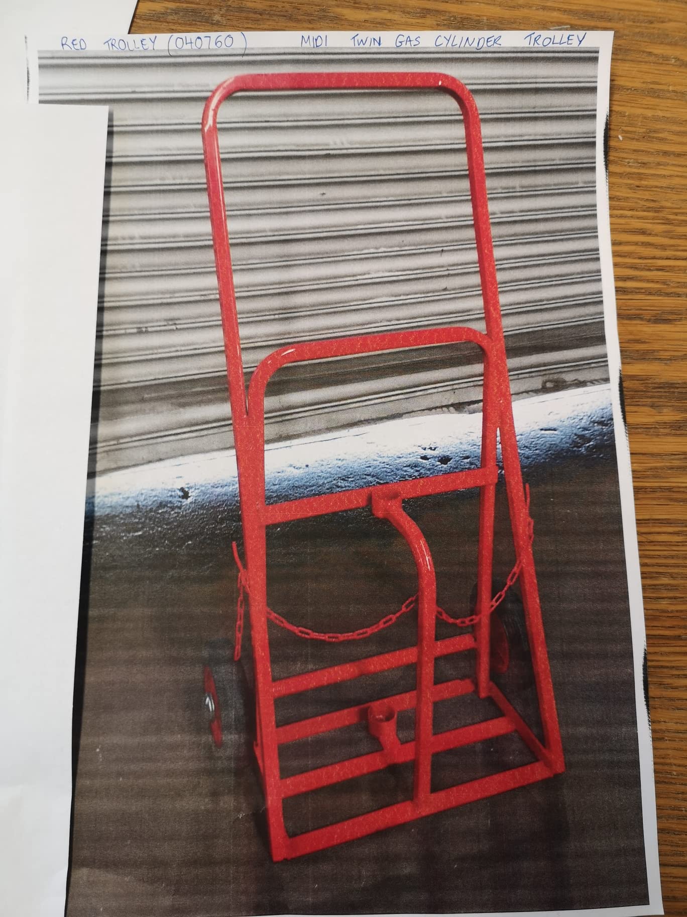 Buy Midi Twin Cylinder Trolley Oxygen/Acetylene,Argon bottles. welding ...