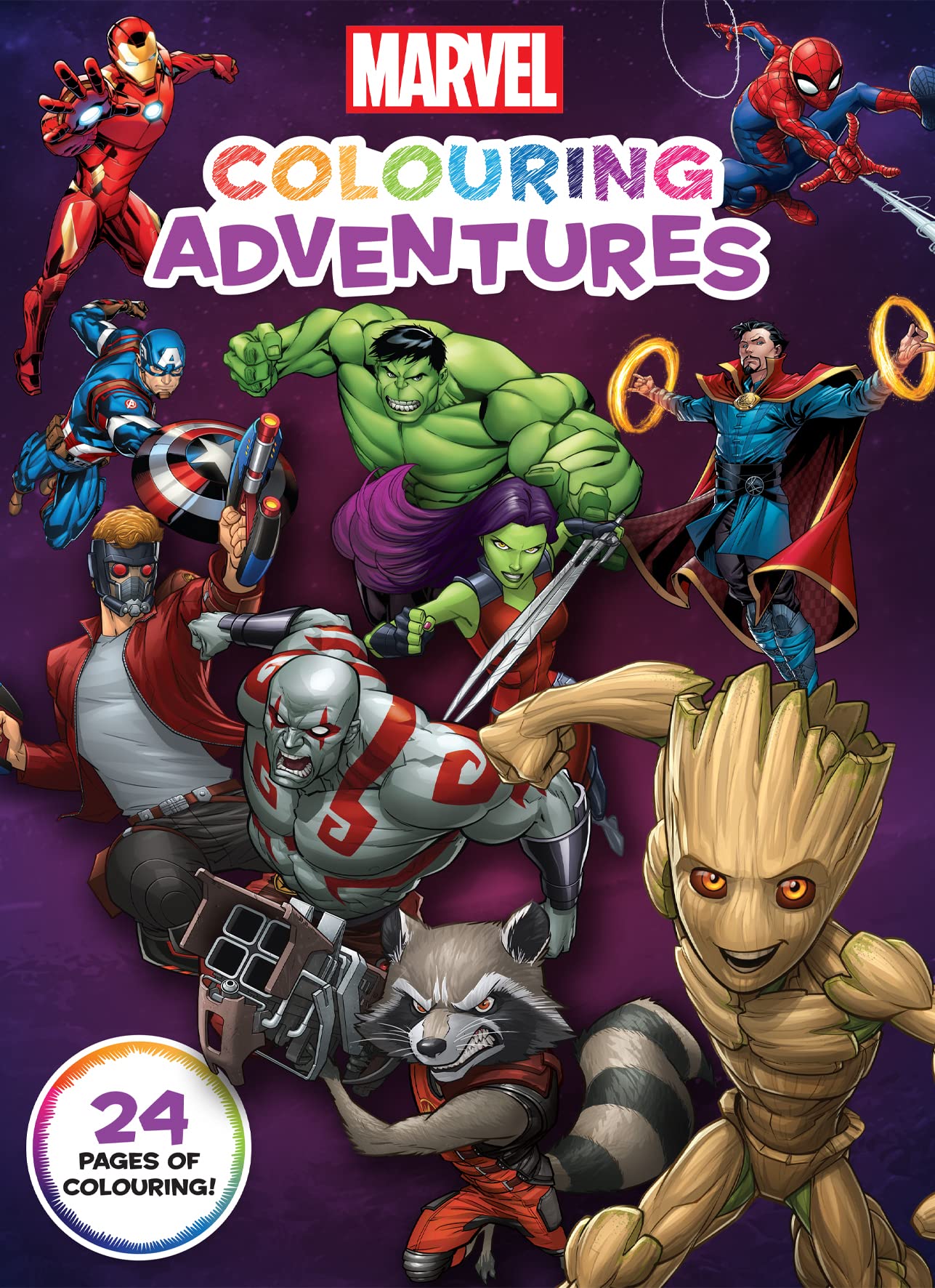 Marvel: Colouring Adventures (Featuring Guardians of the Galaxy ...