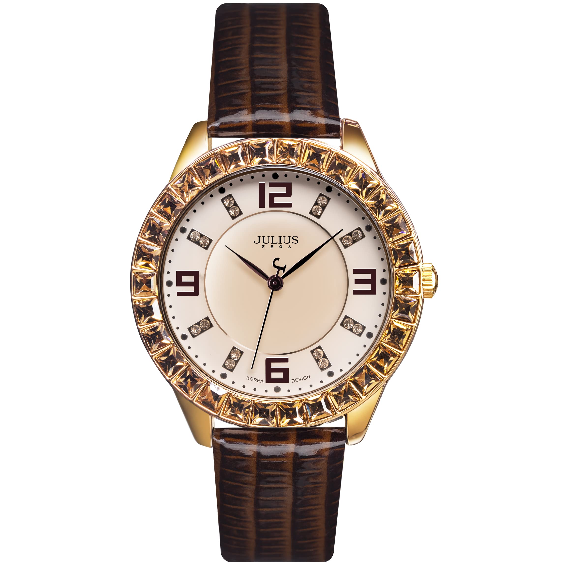 VALENCE Women's Vintage Round Watch Classic Ladies Quartz Watches with ...