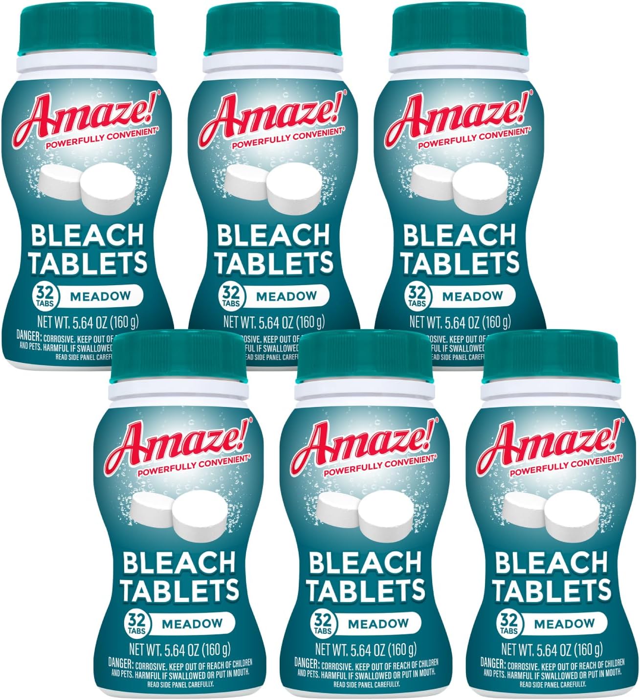 Amazon.com: AMAZE Ultra Concentrated Bleach Tablets [6 bottles ...