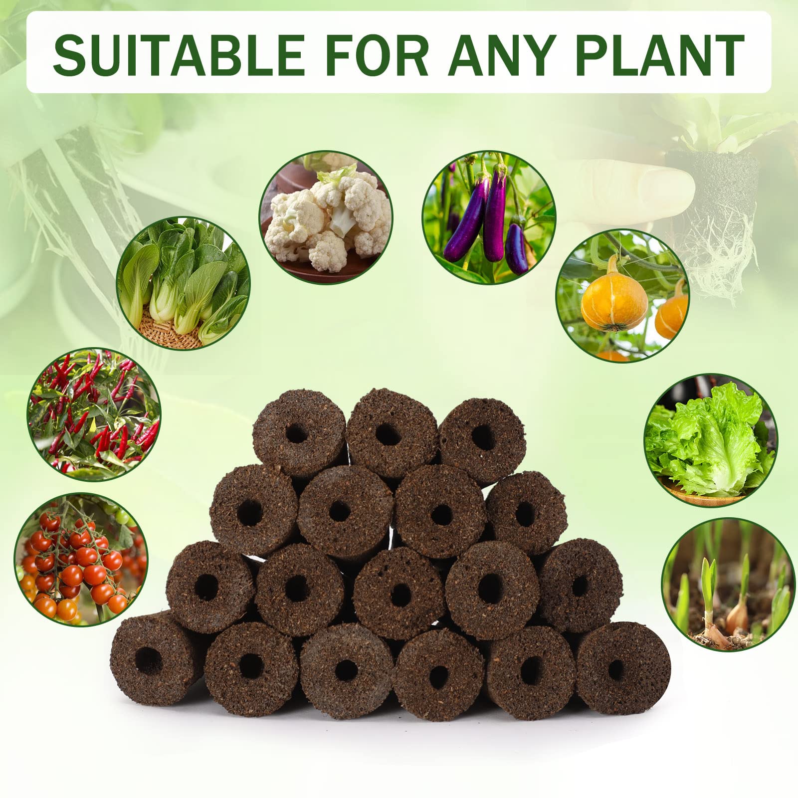 Snapklik.com : Garden Seed Pods,DECYOOL 48pcs Hydroponic Pods Kit:Grow ...