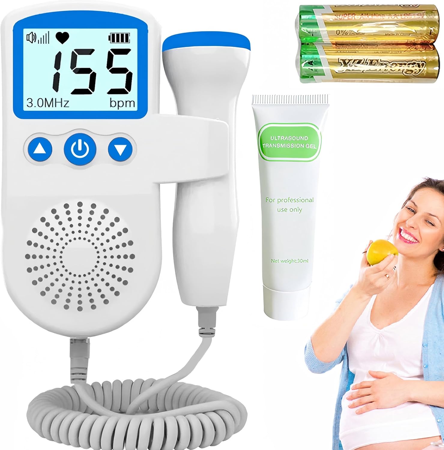 Amazon.com: KJZKJZ Bags for fetal Heartbeat Doppler Pregnancy ...