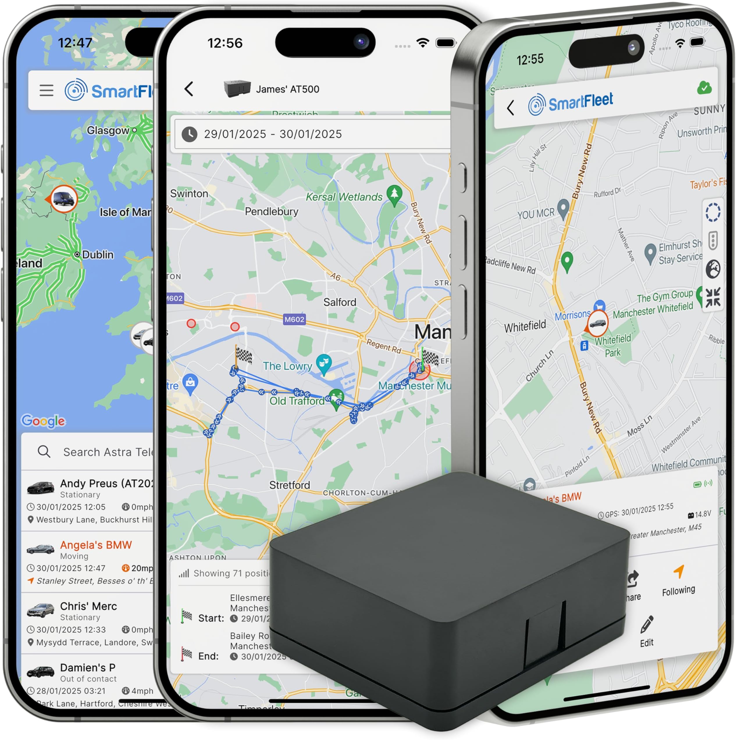 TruTrak Pro 4G GAT24 Rechargeable Magnetic GPS Tracker, Car Van ...