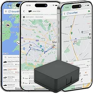 SmartFleet AT500 3 Year 4G Tiny Rechargeable Waterproof Magnetic Battery-Powered GPS Tracker No ...