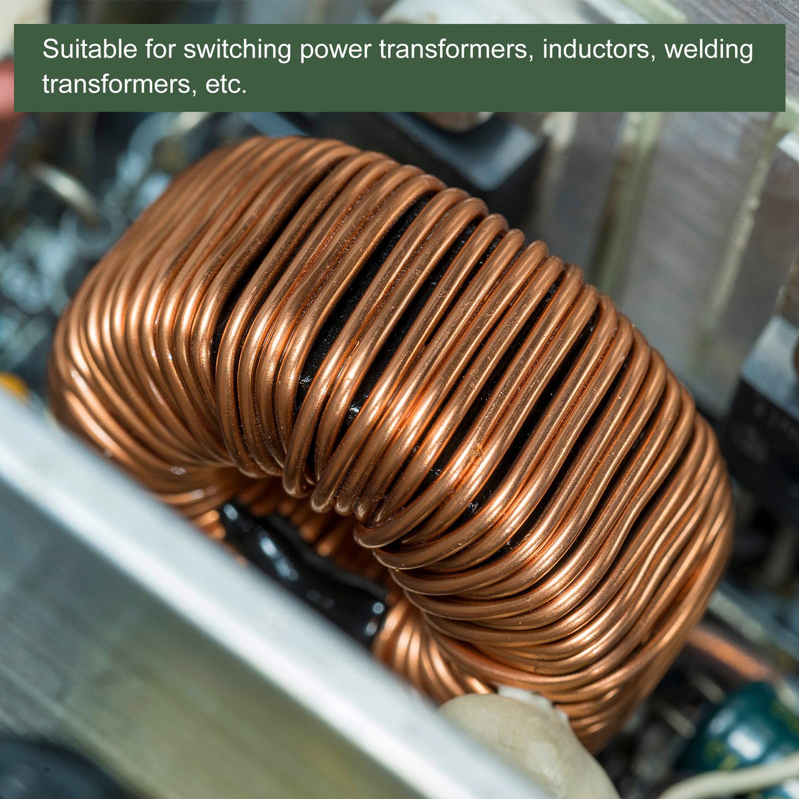 Ferrite Ring Core Toroidal Transformer With Colored Wire On Ferrite ...