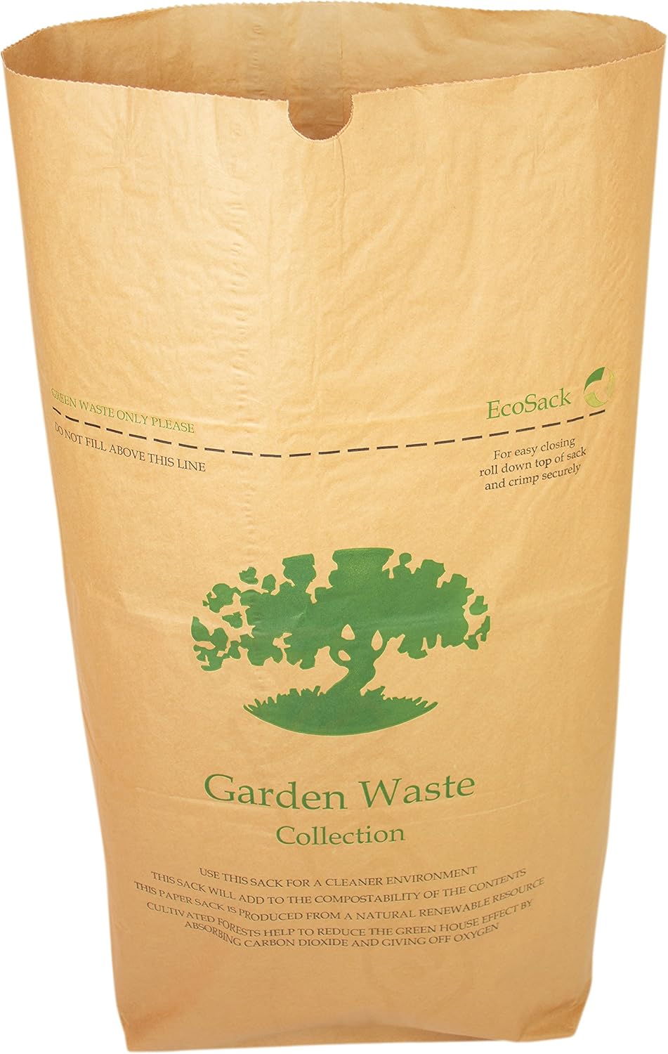 MOSKILA 3 x Alina 75L Compostable Paper Garden Sack/Bin Liner ...