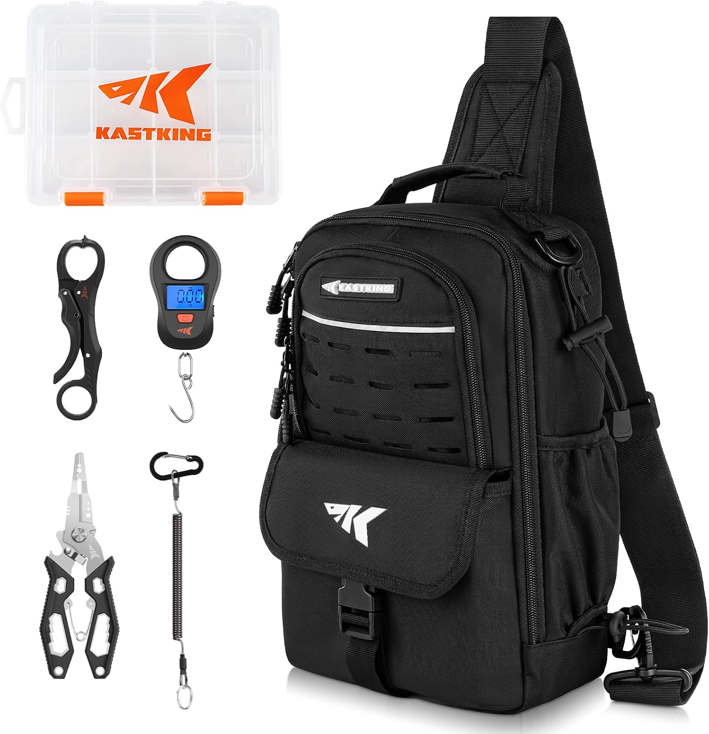 Amazon.com: KastKing Everyday Essential Fishing Backpack & Tool Set ...