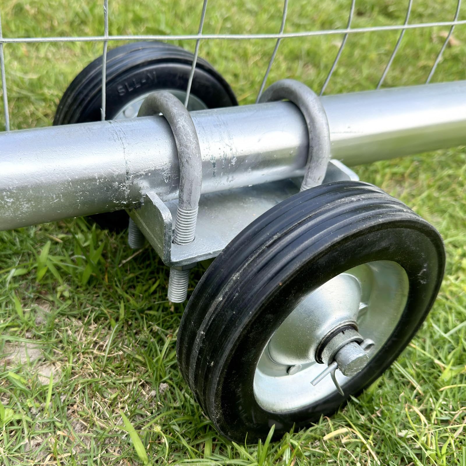 Snapklik.com : Rolling Gate Wheel, 6" Heavy-Duty Steel Rolling Gate ...