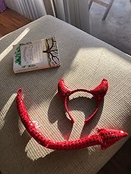 Amazon.com: Kangaroo Tail and Bow Sequin Devil Set, Red, Adult Size, L ...
