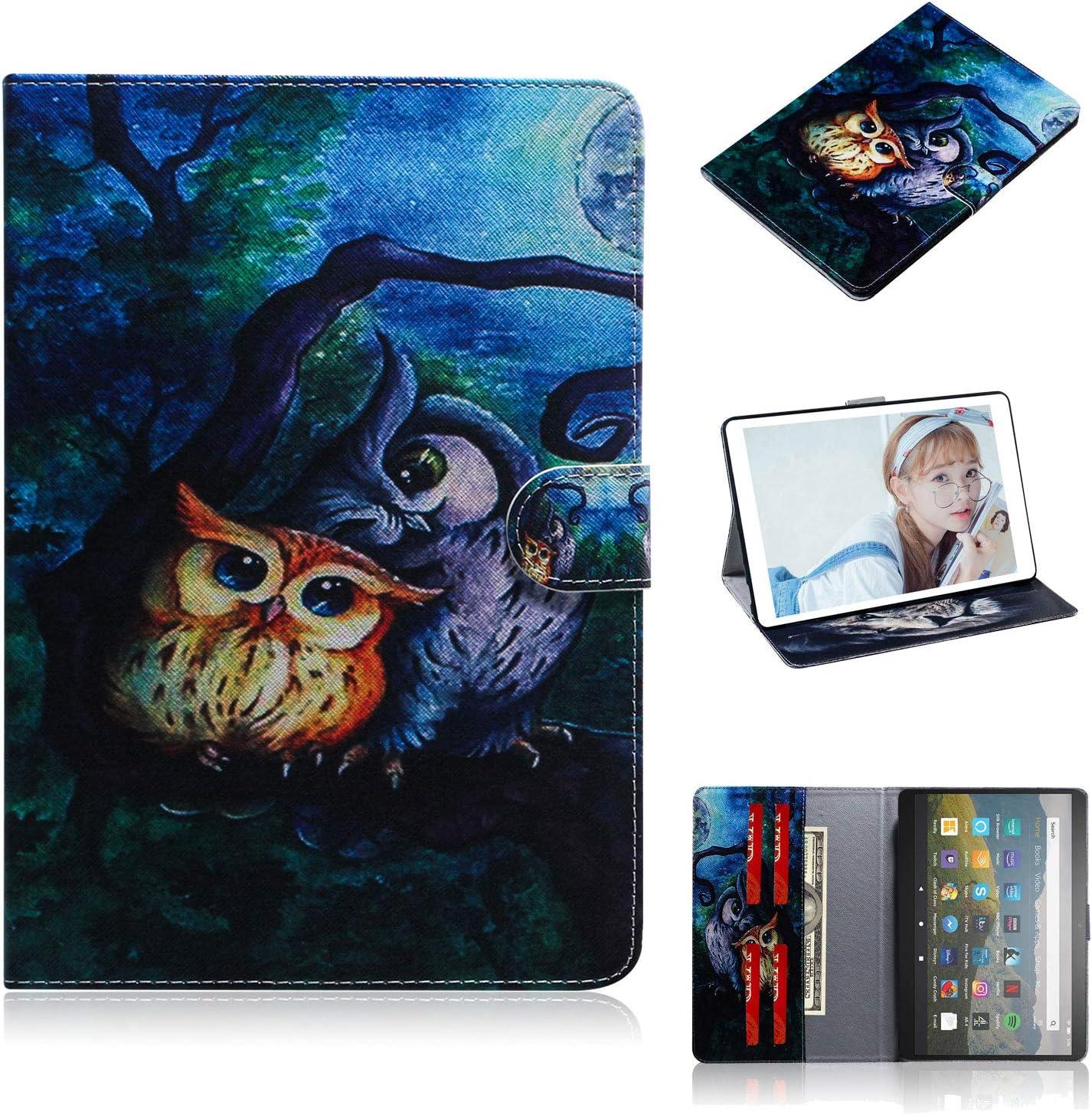 Amazon.com: Kindle Fire HD 8 Cases and Covers 2020 Release, Fire HD 8 ...