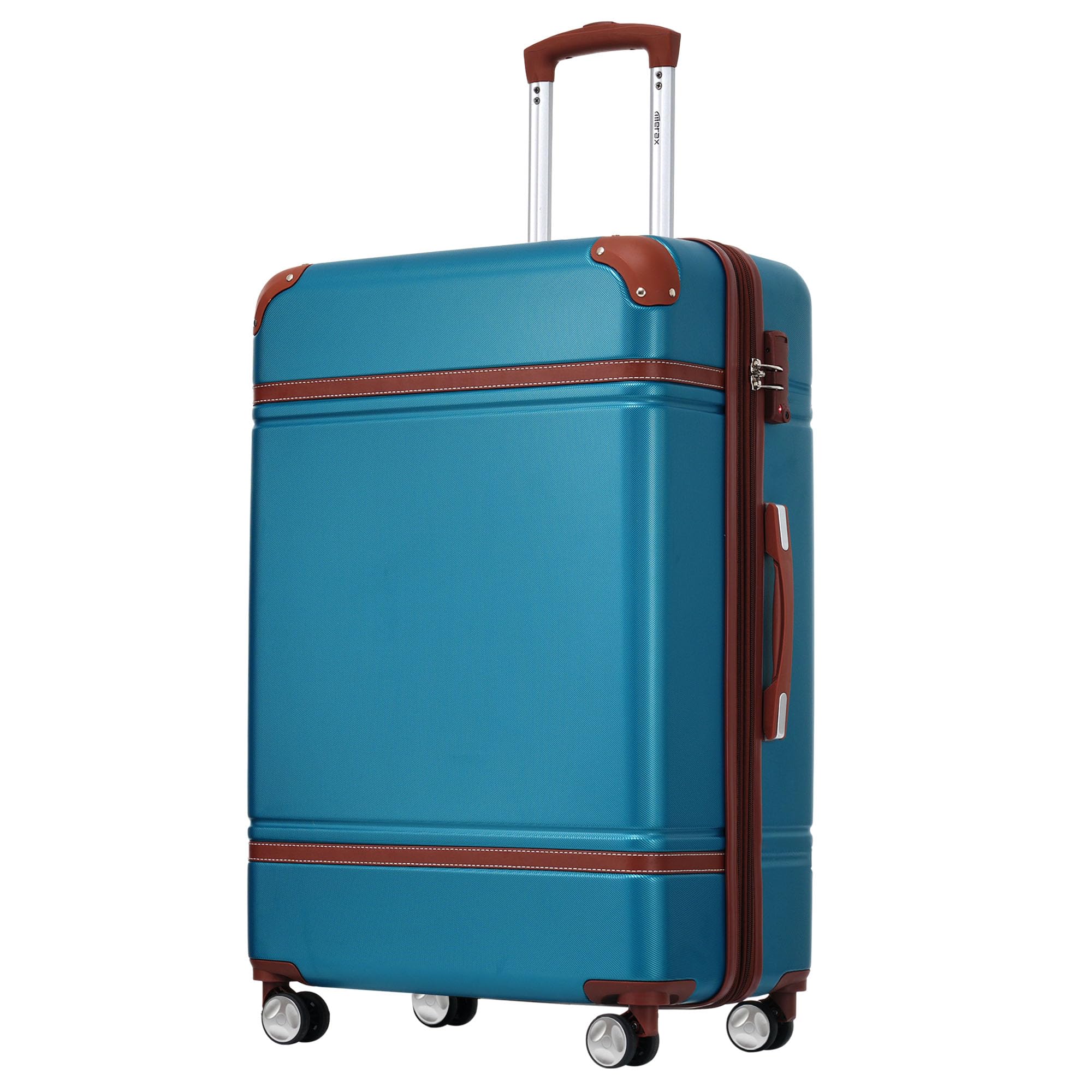 Amazon.com | Merax 24 IN Luggage, Suitcase with Spinner Wheels, 24in ...