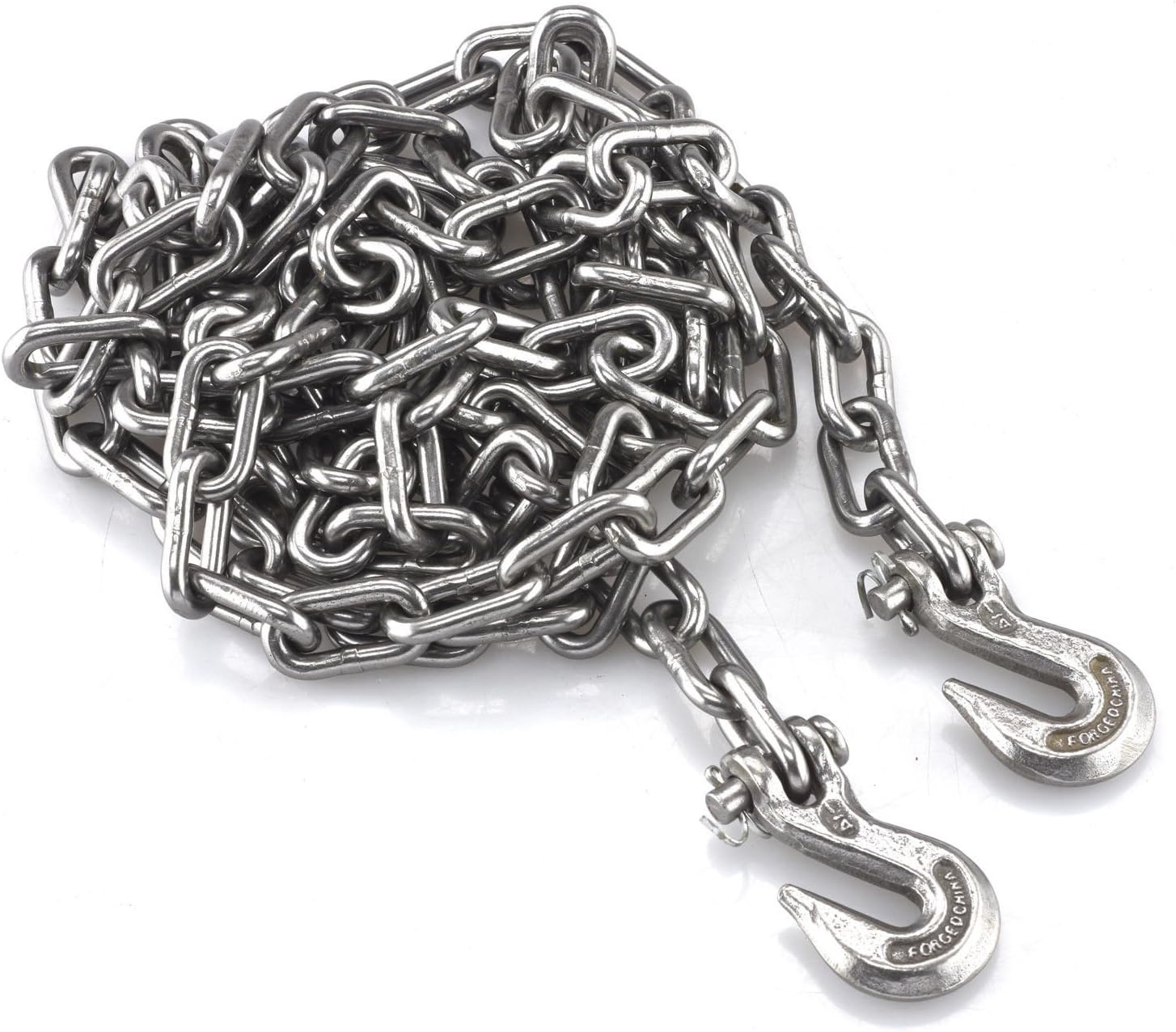 Amazon.com: 3/8" X 14' FT Heavy Duty Towing Chain for Cargo Automotive ...