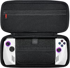 Funda de transporte rígida para ASUS ROG Ally 2023 de mano, ROG Ally 7 ...