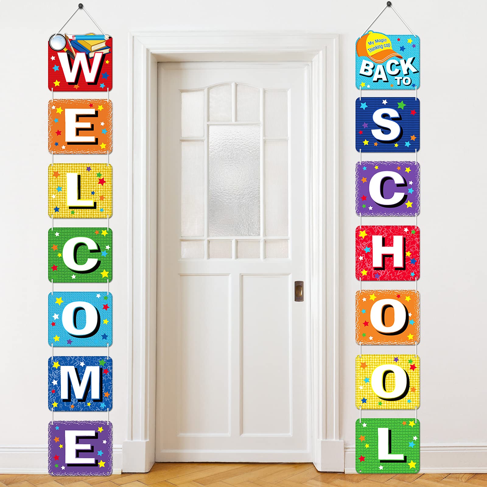 Buy Back to School Banner Welcome Back to School Door Sign First Day of ...