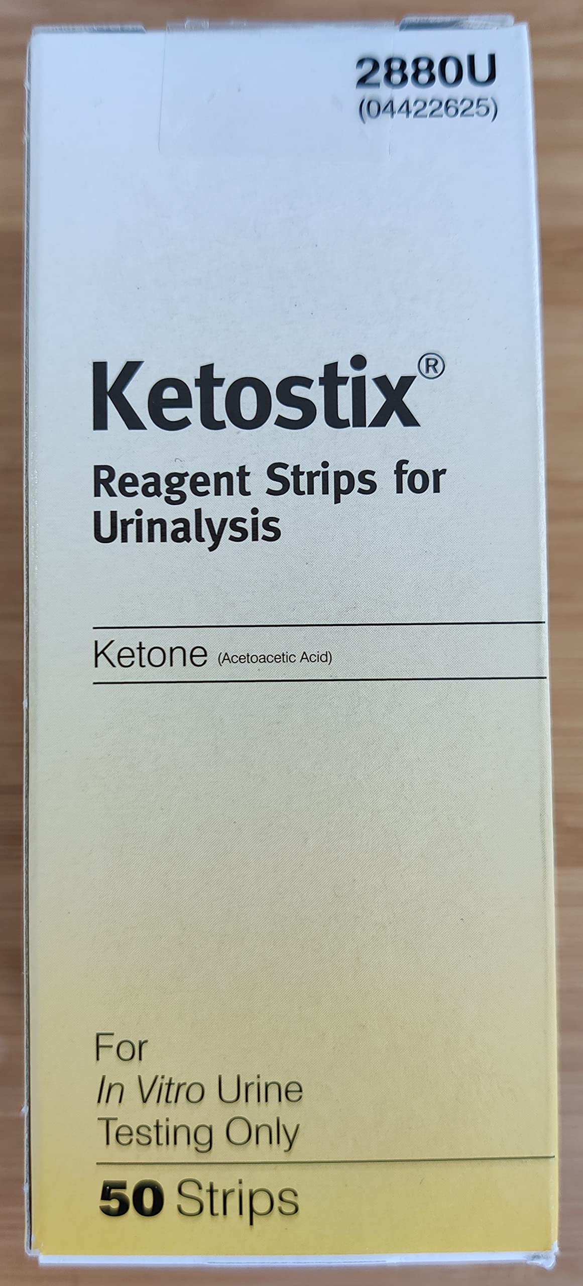 Bayer Ketostix, Reagent Keton Strip - Test Your Urine for Ketones - 50 ...