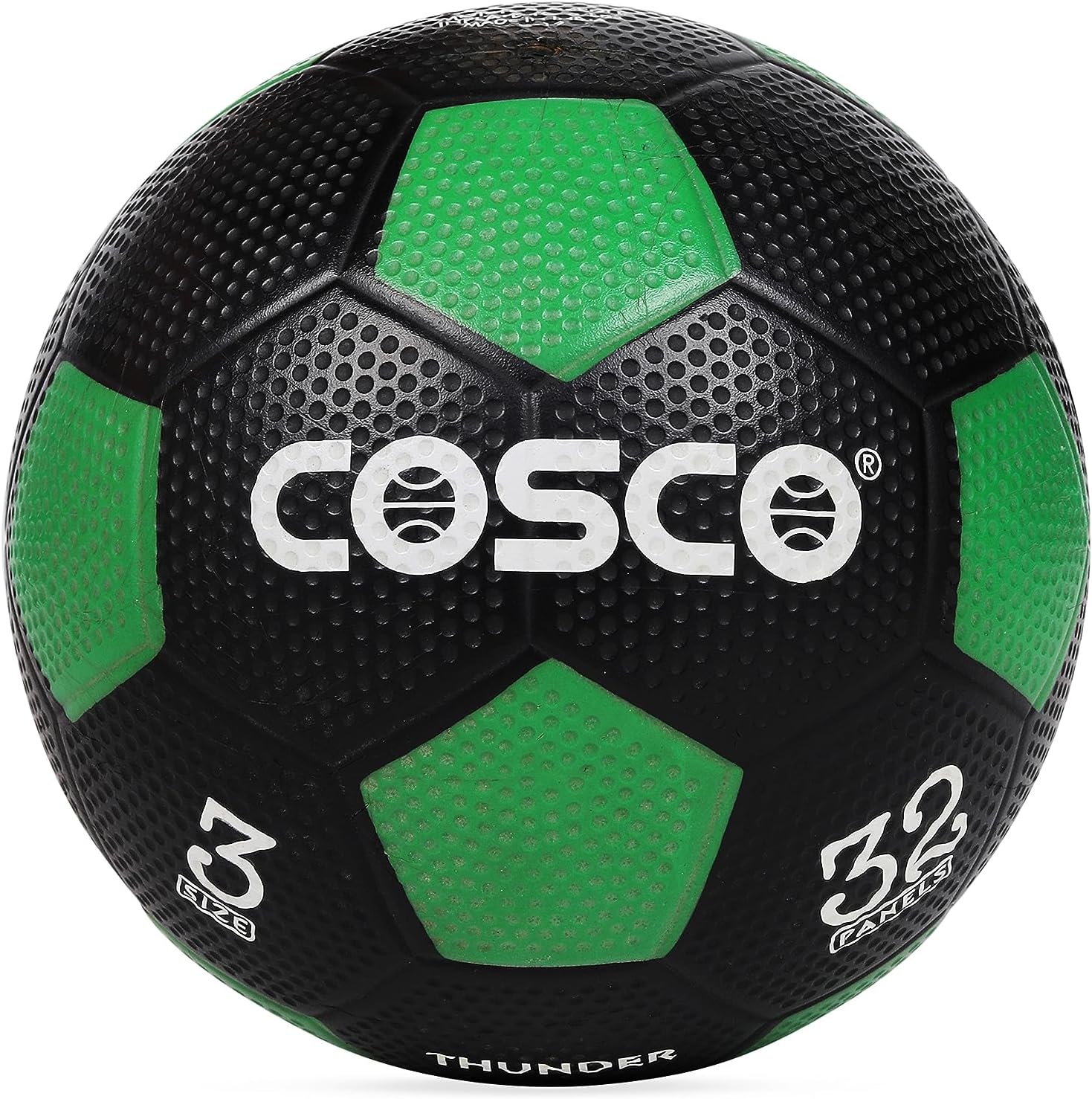 Buy cosco Thunder Size -5 Green Football, Size 5 (Multicolour) Online ...