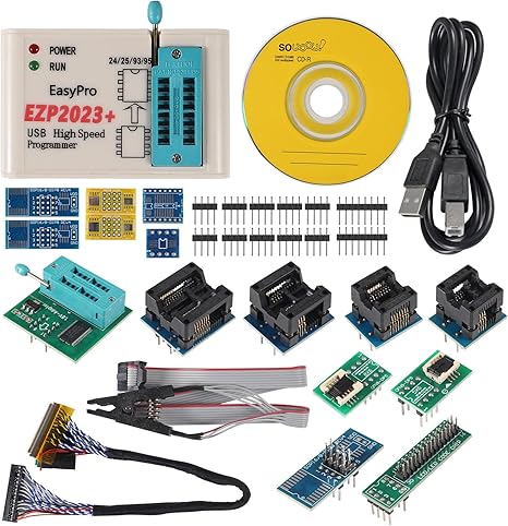 Amazon.com: EZP2023 USB Programmer for EEPROM Flash - 24/25/93 BIOS ...