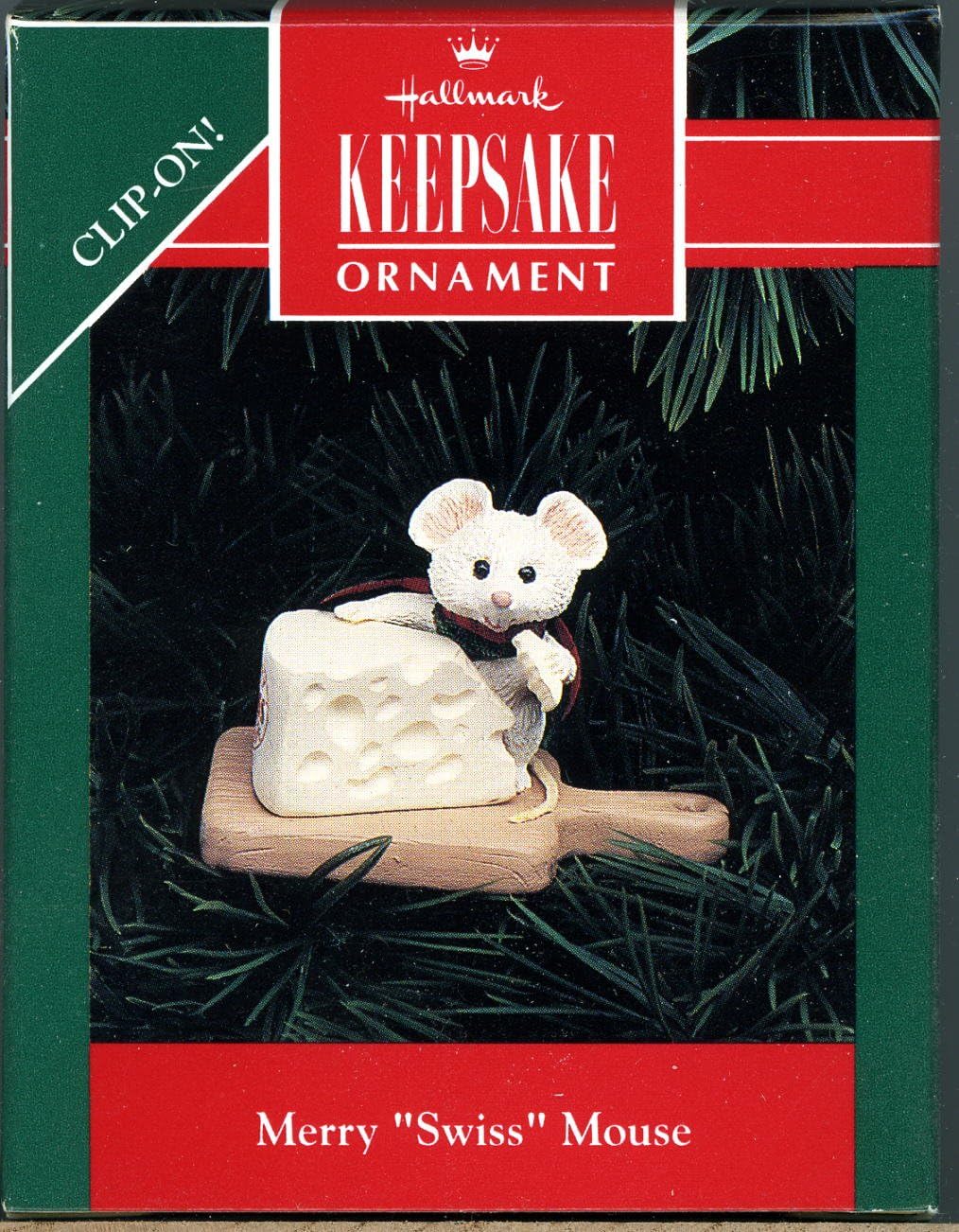 Amazon.com: Hallmark Ornament, 1989 "Chris Mouse Cookout" QLX722-5 ...