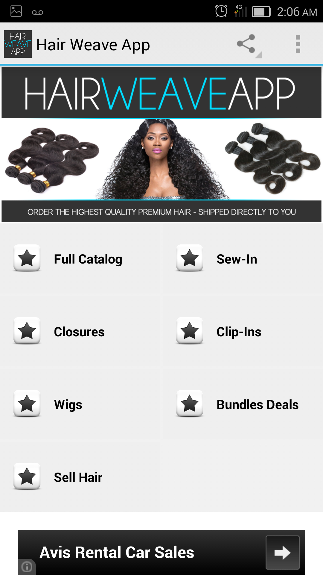 Hair Weave App - App on Amazon Appstore