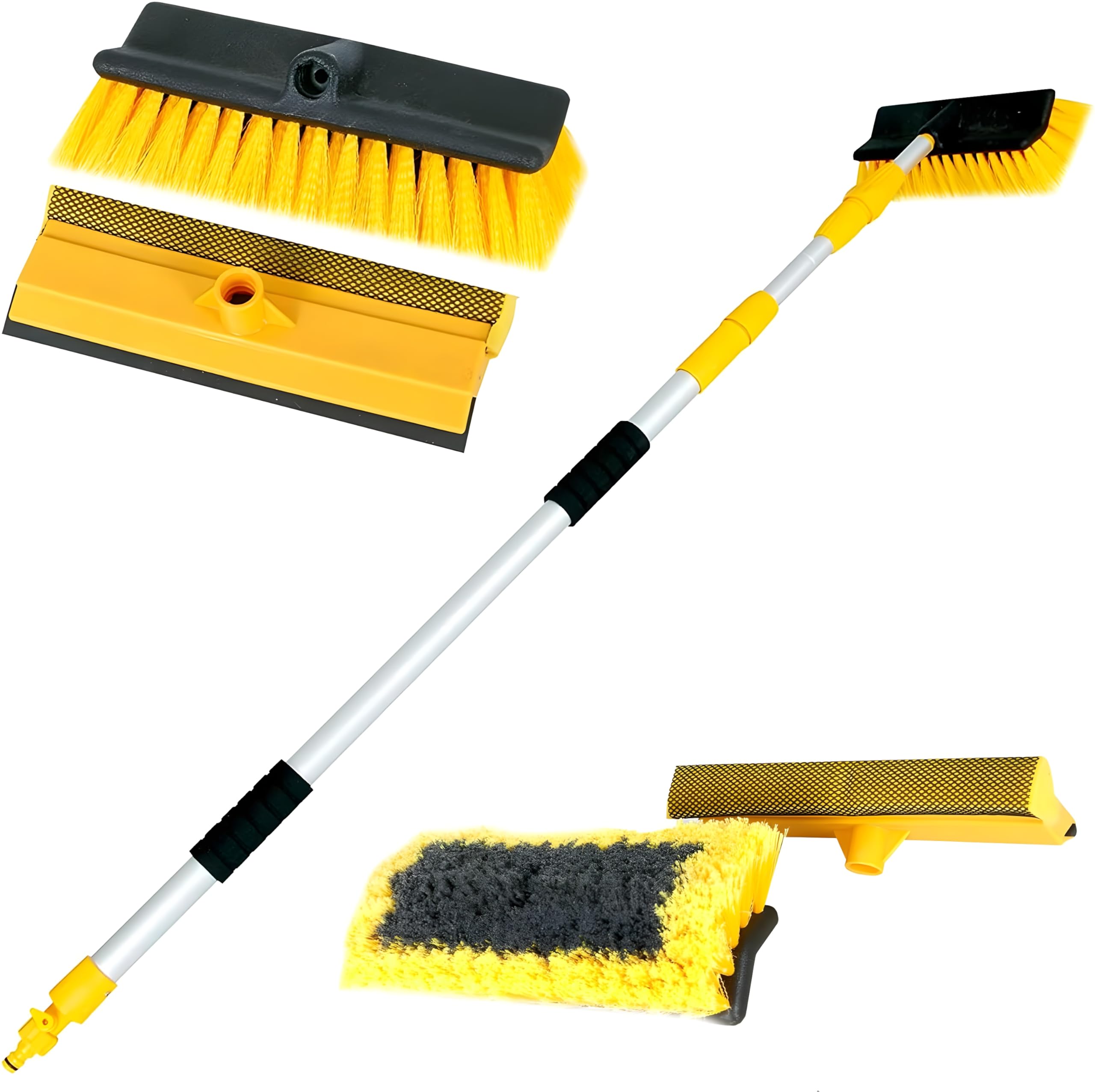 ZENO Telescopic Cleaning Brush | 3 Meter / 9 Feet Extending Window ...