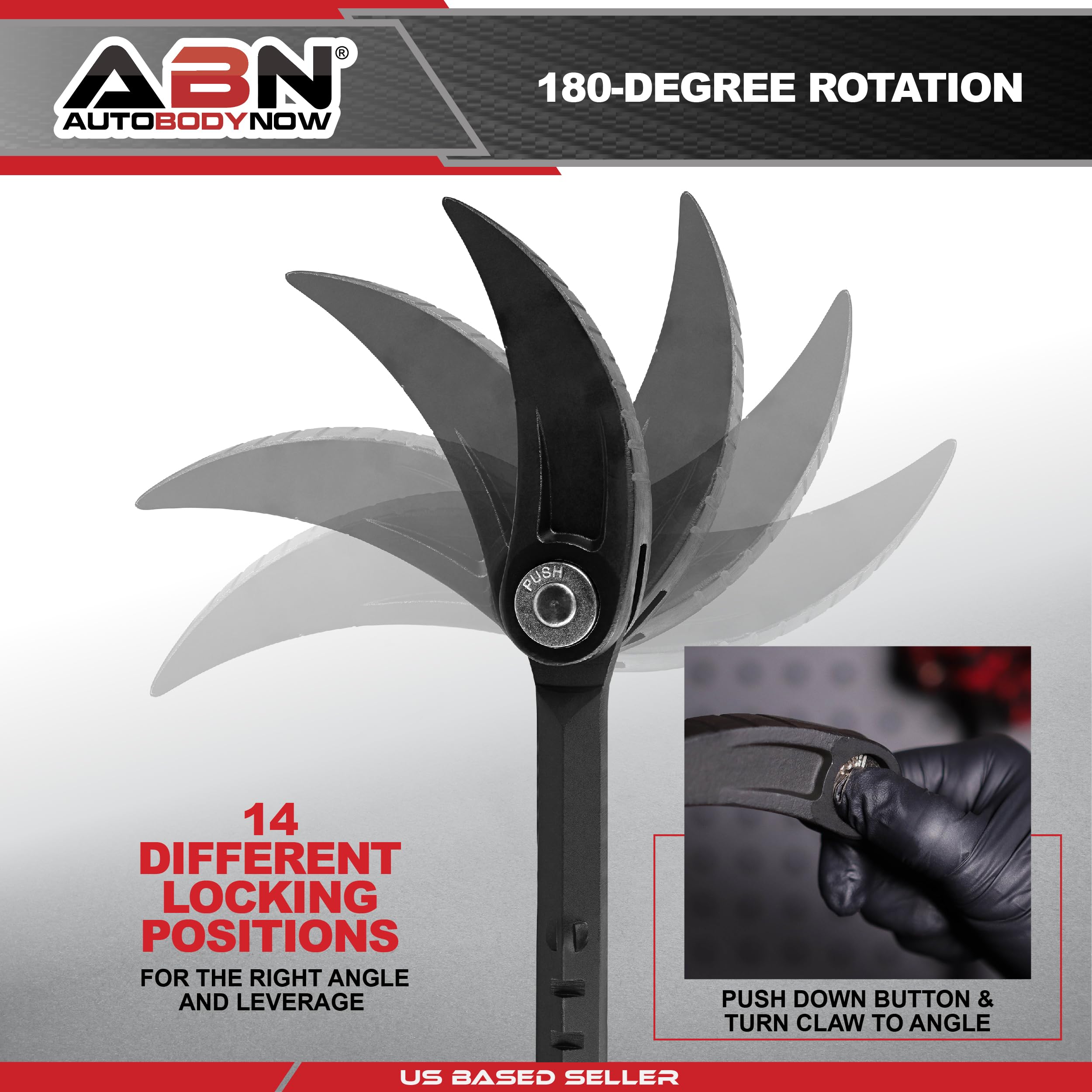 Snapklik.com : ABN Extendable Indexing Pry Bar 24.8” - Adjustable ...