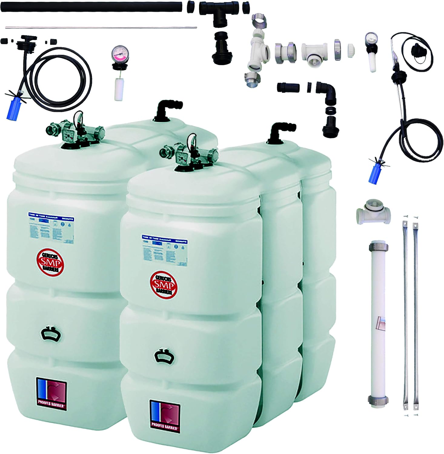 SCHÜTZ Öl-Lagerbehälter 3000 Liter Paket, Tank im Tank, Kunststoff ...