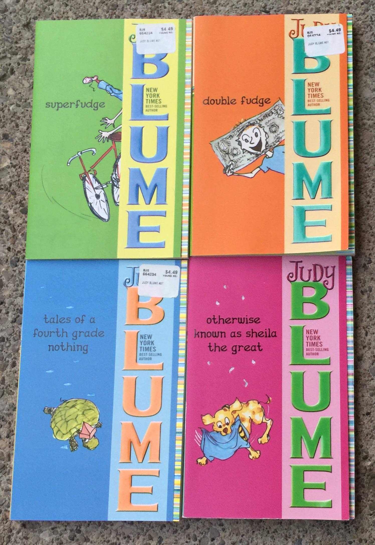 Judy Blume's Fudge Set: Superfudge, Double Fudge, Tales of a Fourth ...