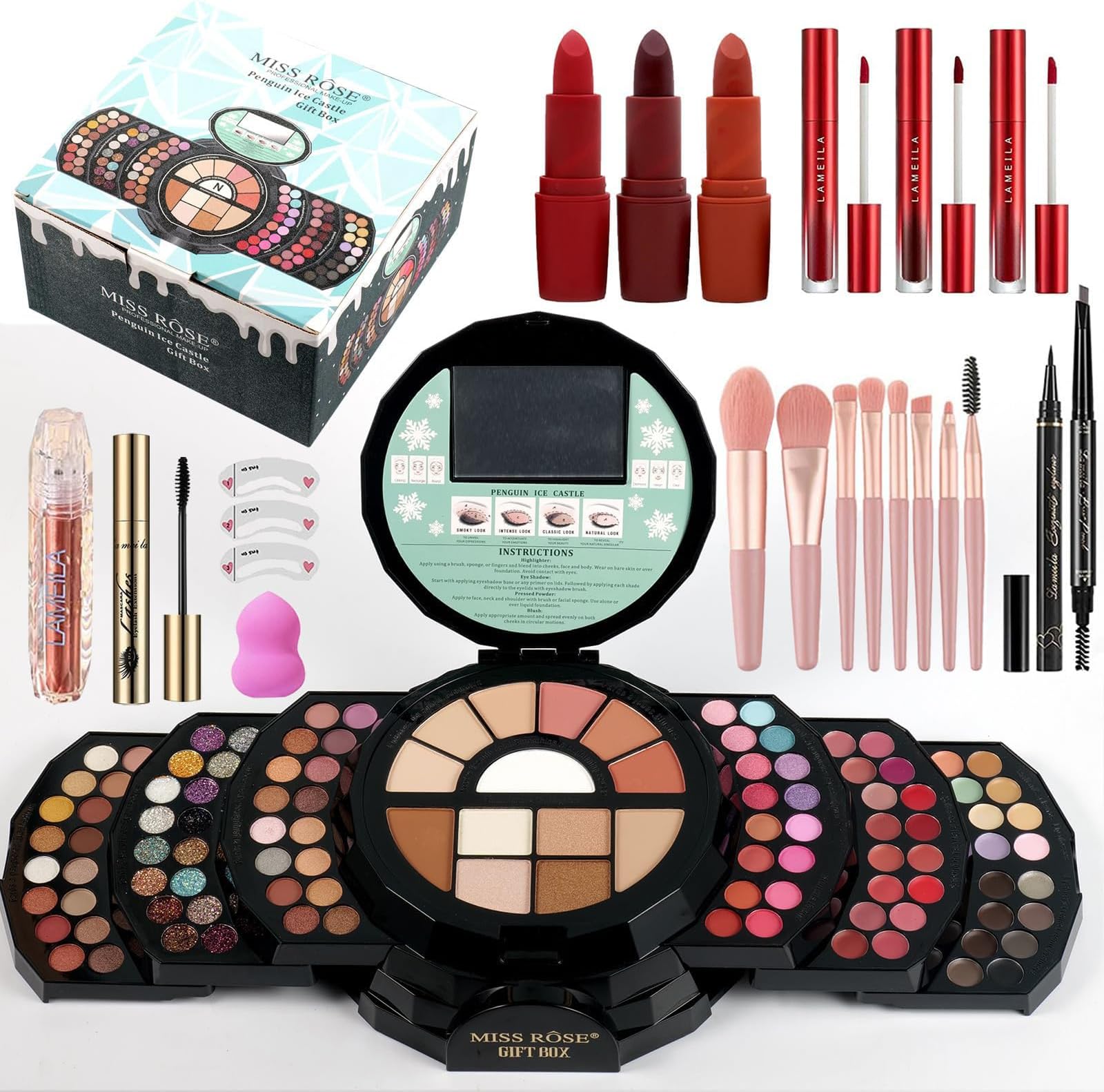 Amazon.com : 109 Color All- In- One Makeup For Women Full Kit ...