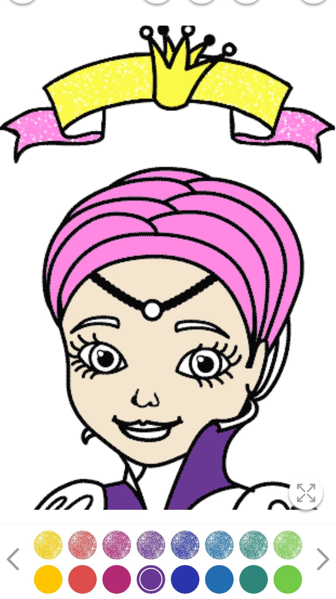 Royal Princess Coloring Book 2023; magical coloring journey - App on ...