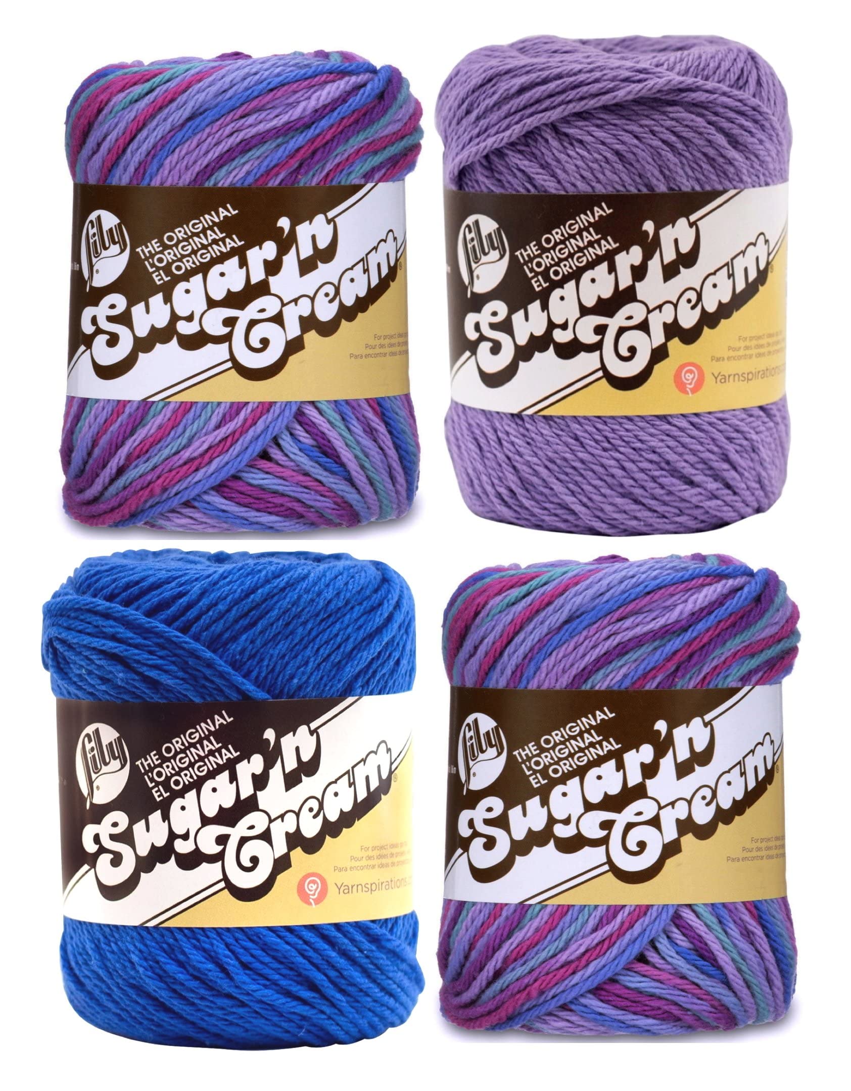 Amazon.com: Bulk Buy: Lily Sugar 'n Cream Limited Edition 100% Cotton ...
