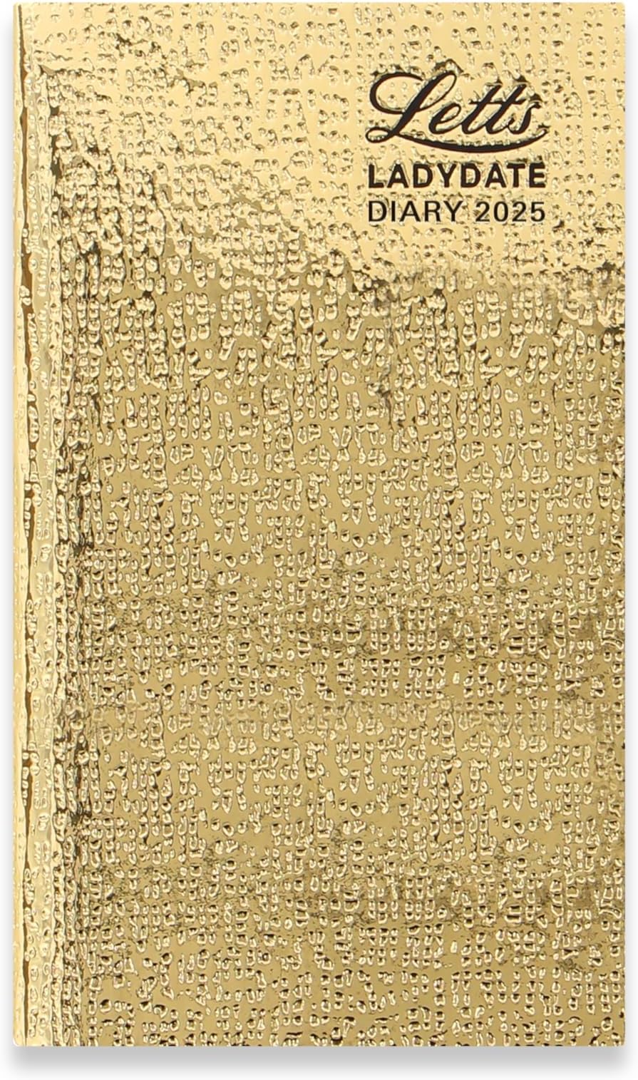 Letts of London Ladydate Mini Pocket week to view 2025 diary - gold ...