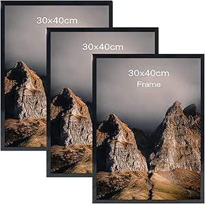 kollyseek 3 Pack 30x40cm Picture Frame Display 12x16in Photo Frame with ...