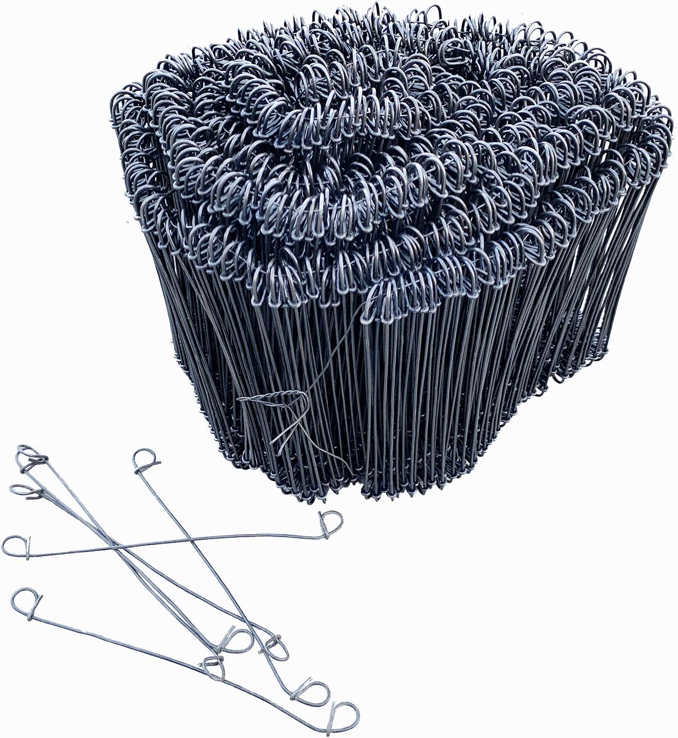 SIMBA STEEL - Double Loop Rebar Wire Bar Ties 1000 pcs | 5 Inch | 16 ...