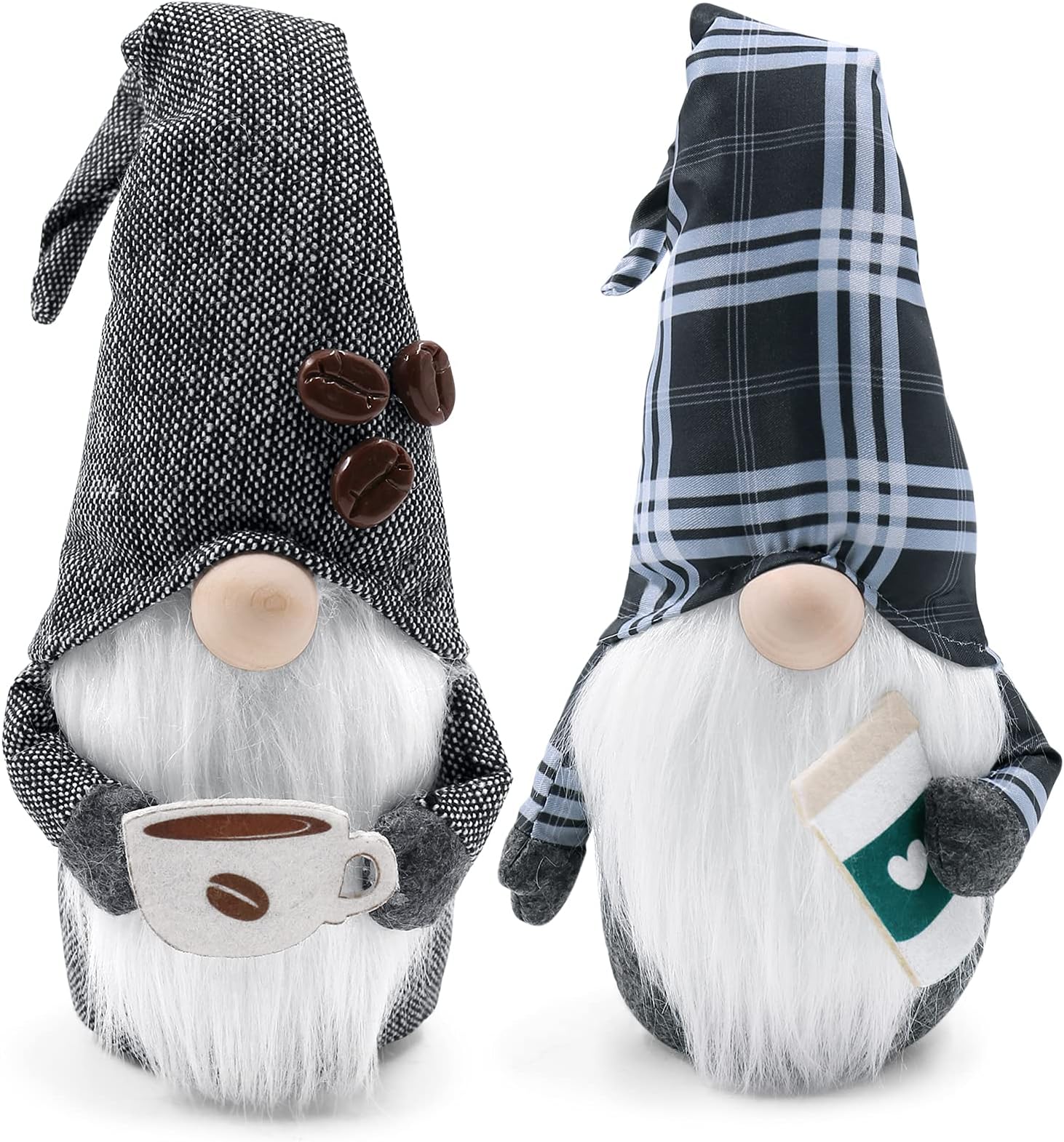 Amazon.com: Ochine Coffee Gnome Decor Chef Gnomes Plush Tomte Handmade ...