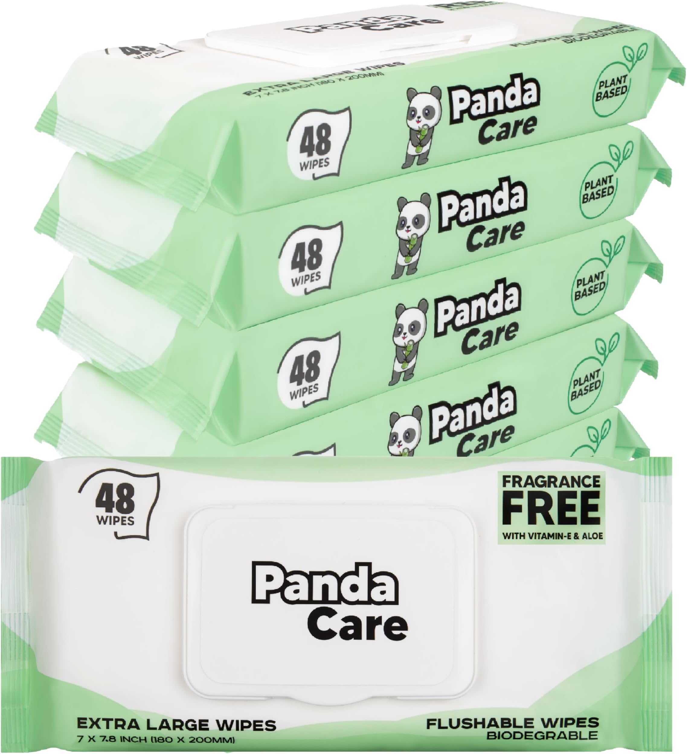 Amazon.com: Scott Flushable Wet Wipes, 8 Resealable Packs, 51 Wipes per ...
