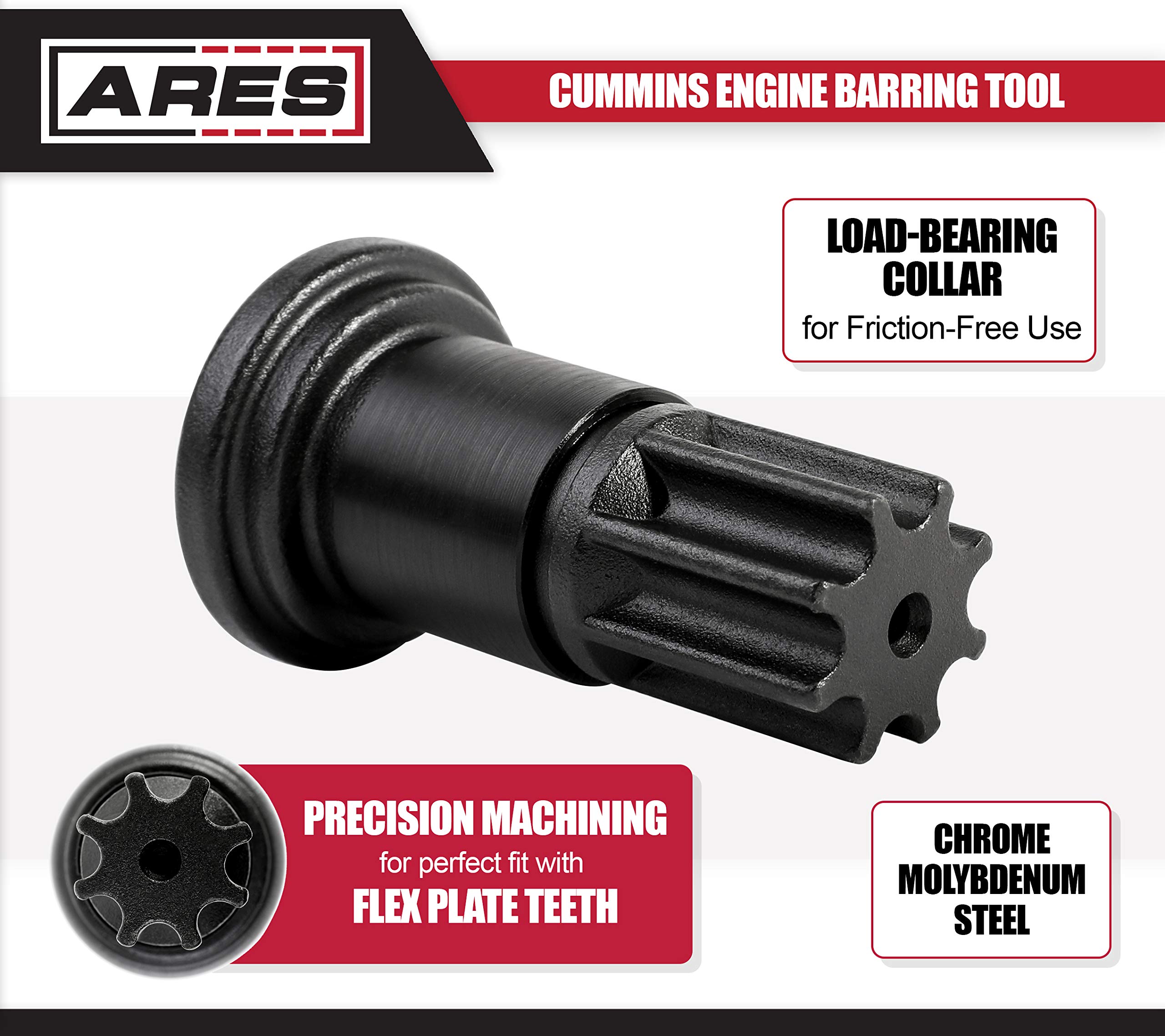 ARES 15003 - Engine Barring Tool for Cummins - Makes Engine Rotation ...