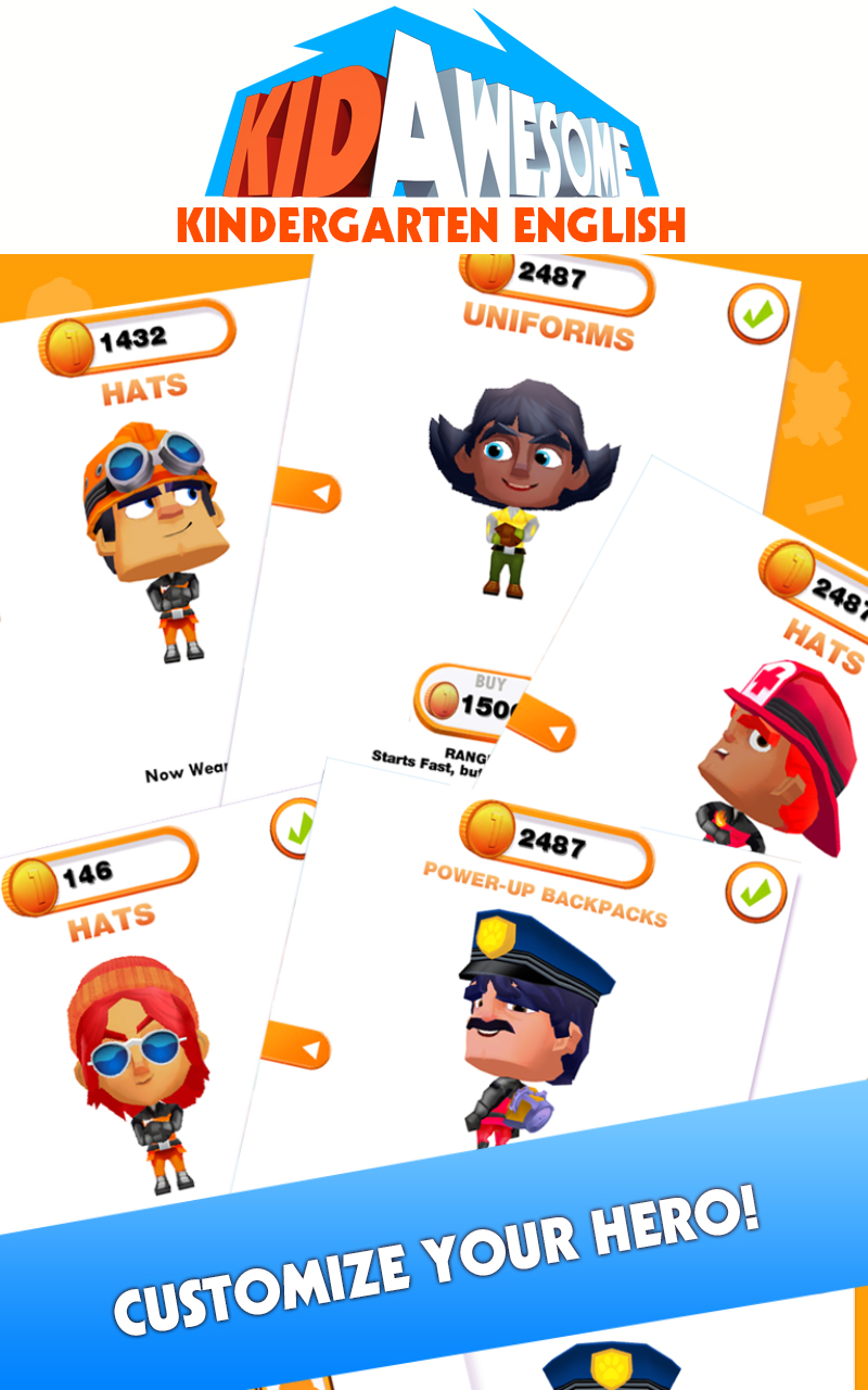 Kid Awesome Kindergarten English - App on Amazon Appstore