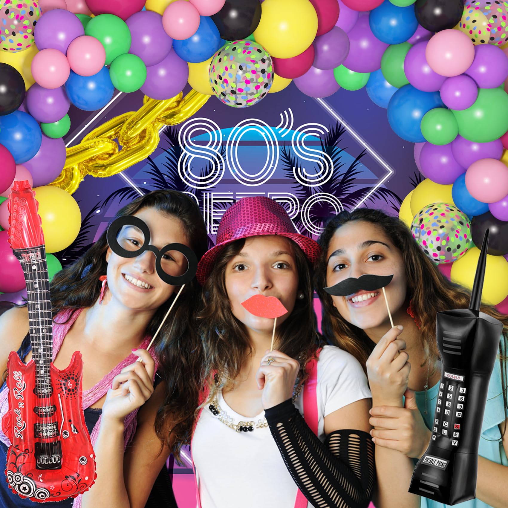 Tema De Fiesta De Cumpleaños De Los 80 110 Ideas De 80's | Fiestas