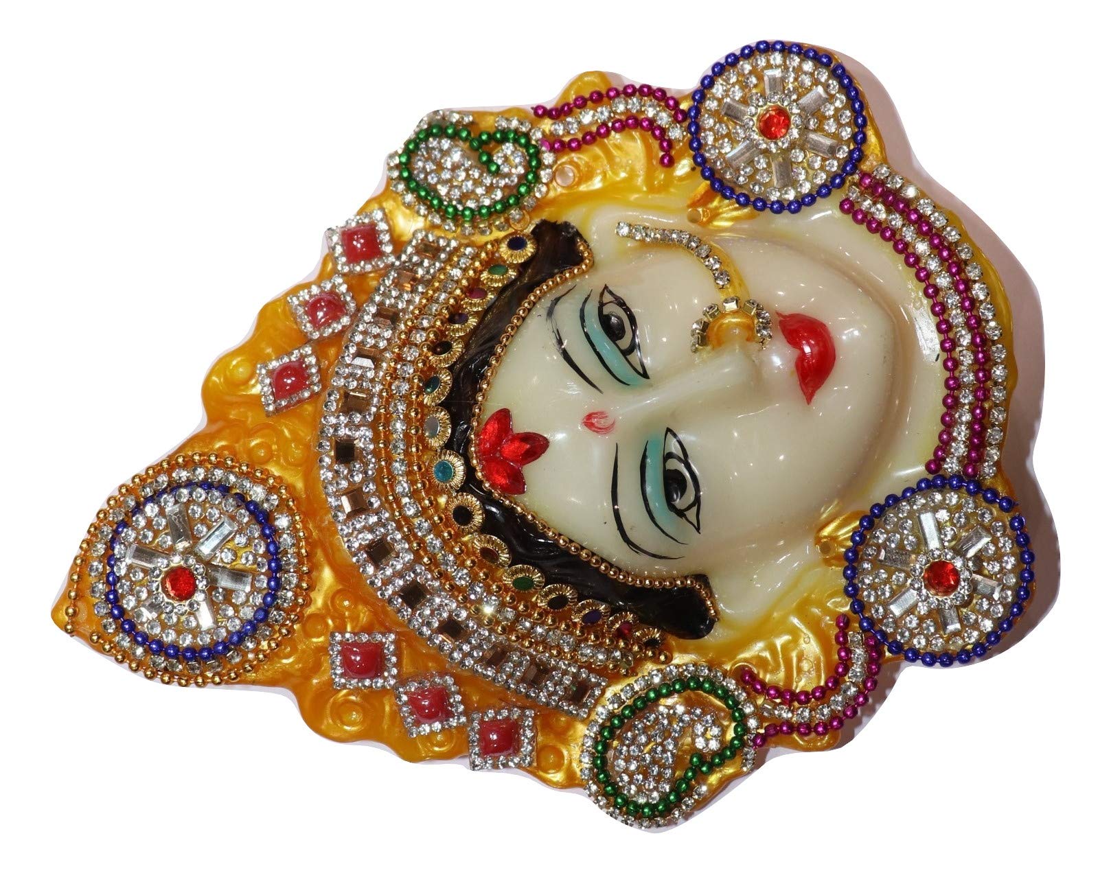 Buy Reliable Polyfibre Goddess MATA Maha Lakshmi (Laxmi) Devi Ma Face ...
